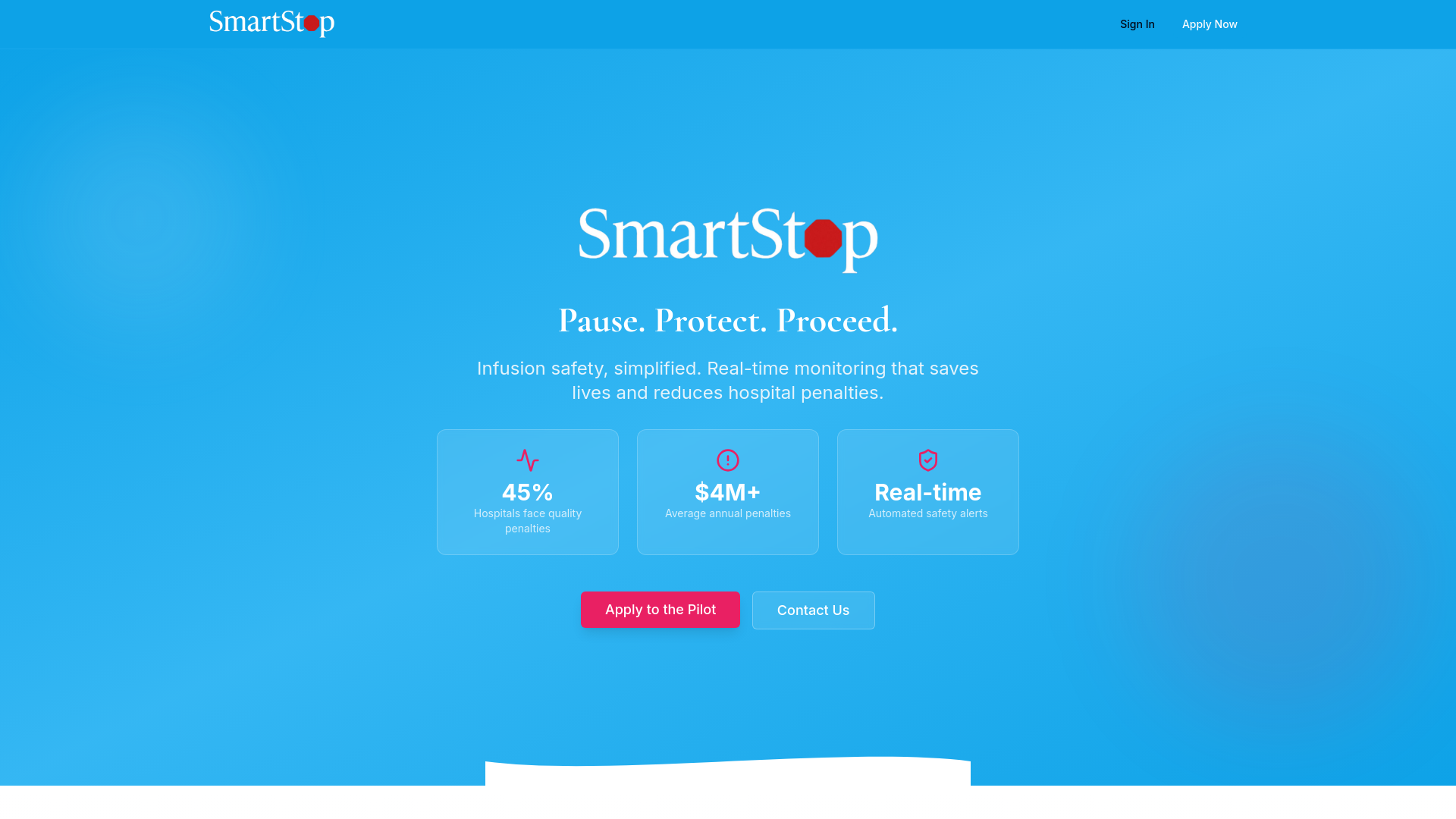 SmartStop - Infusion Safety, Simplified
