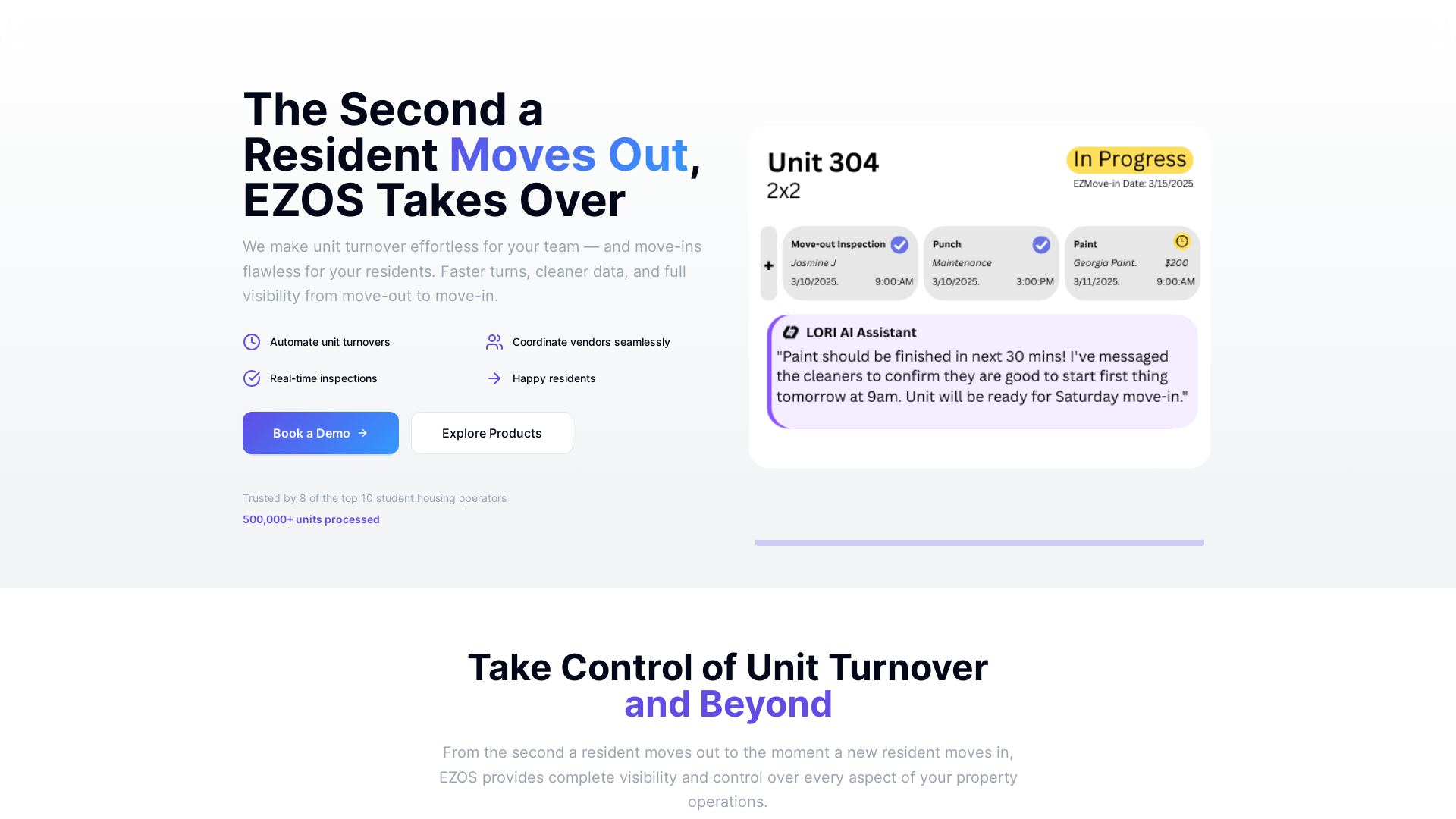 EZOS - AI-Powered Property Management Software