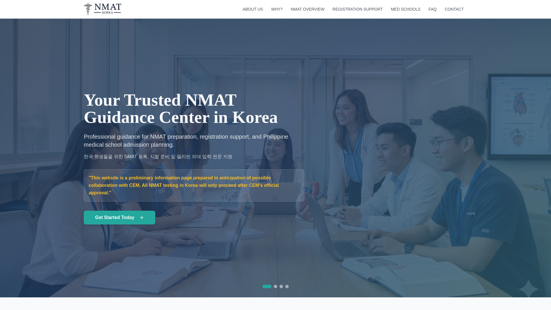 NMAT Korea - National Medical Admission Test Guidance Center