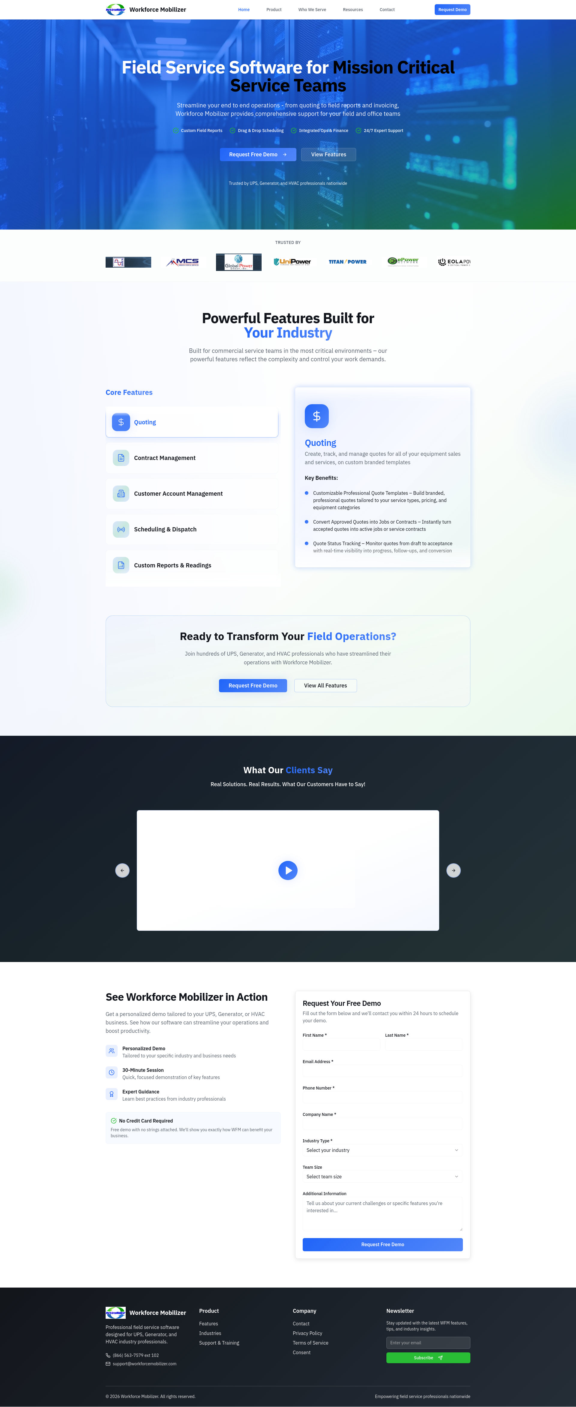 Workforce Mobilizer