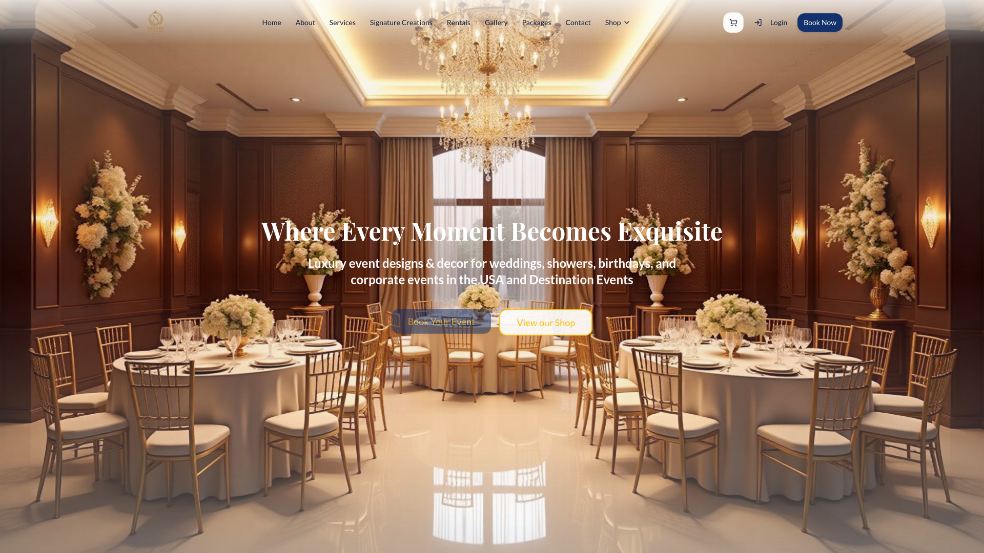 Nanare Exquisite Events - Luxury Event Décor in Michigan