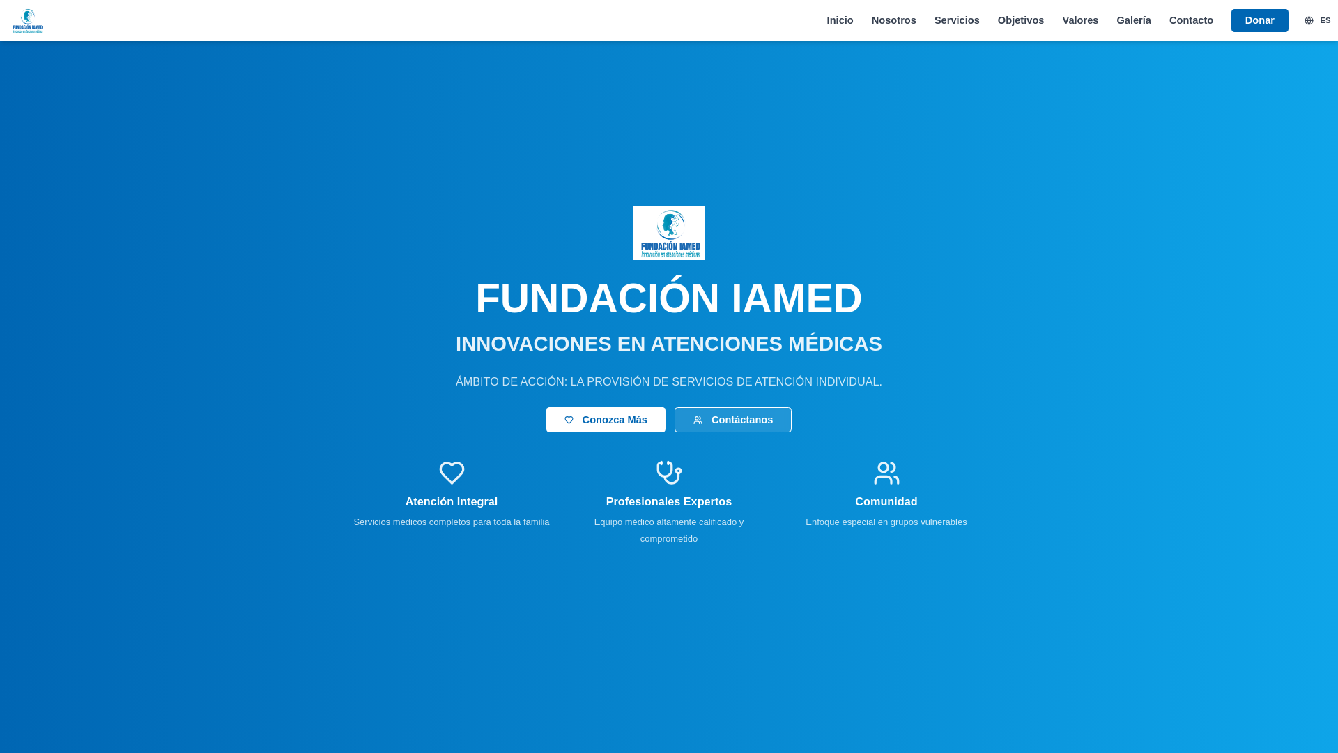 Fundación IAMED - Innovación en atención médica