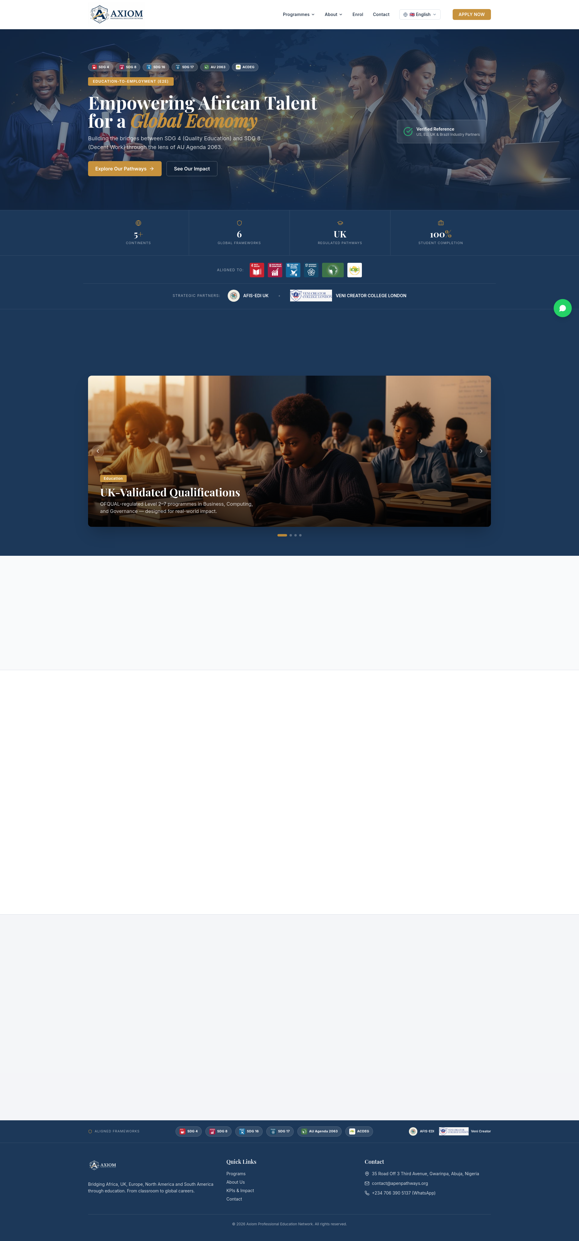 Axiom Professional Education Network