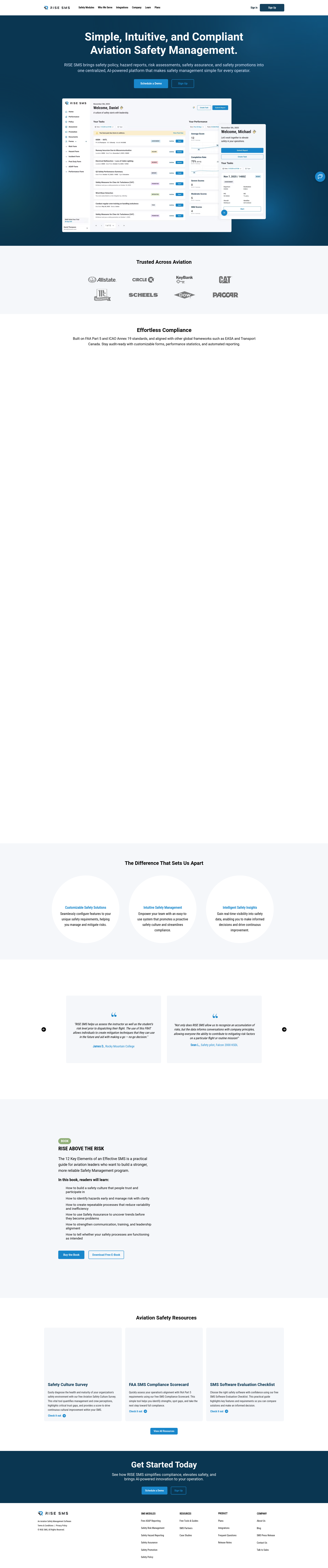 RISE SMS | Aviation Safety Management System
