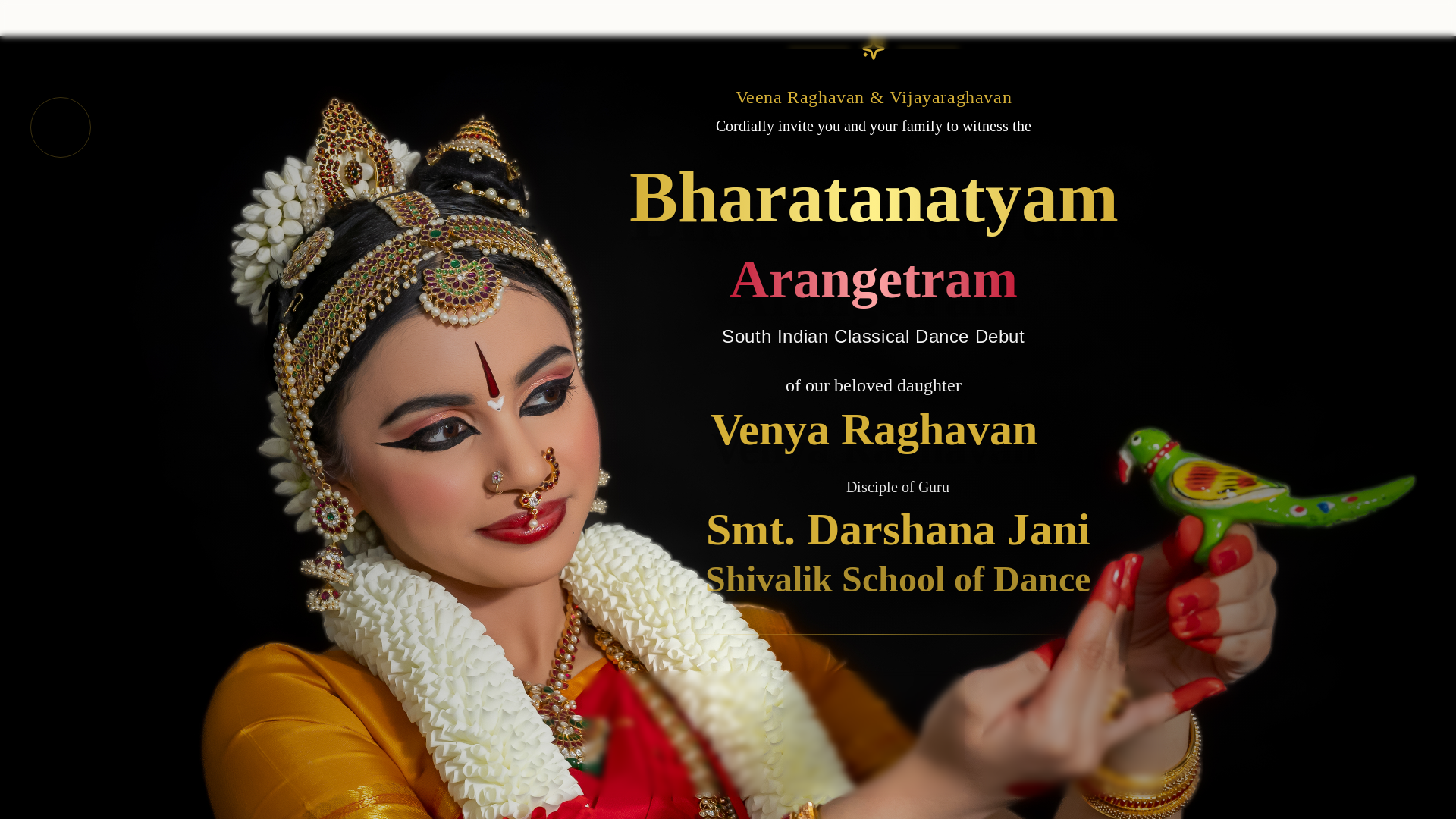 Arangetram | Classical Dance Solo Debut Performance
