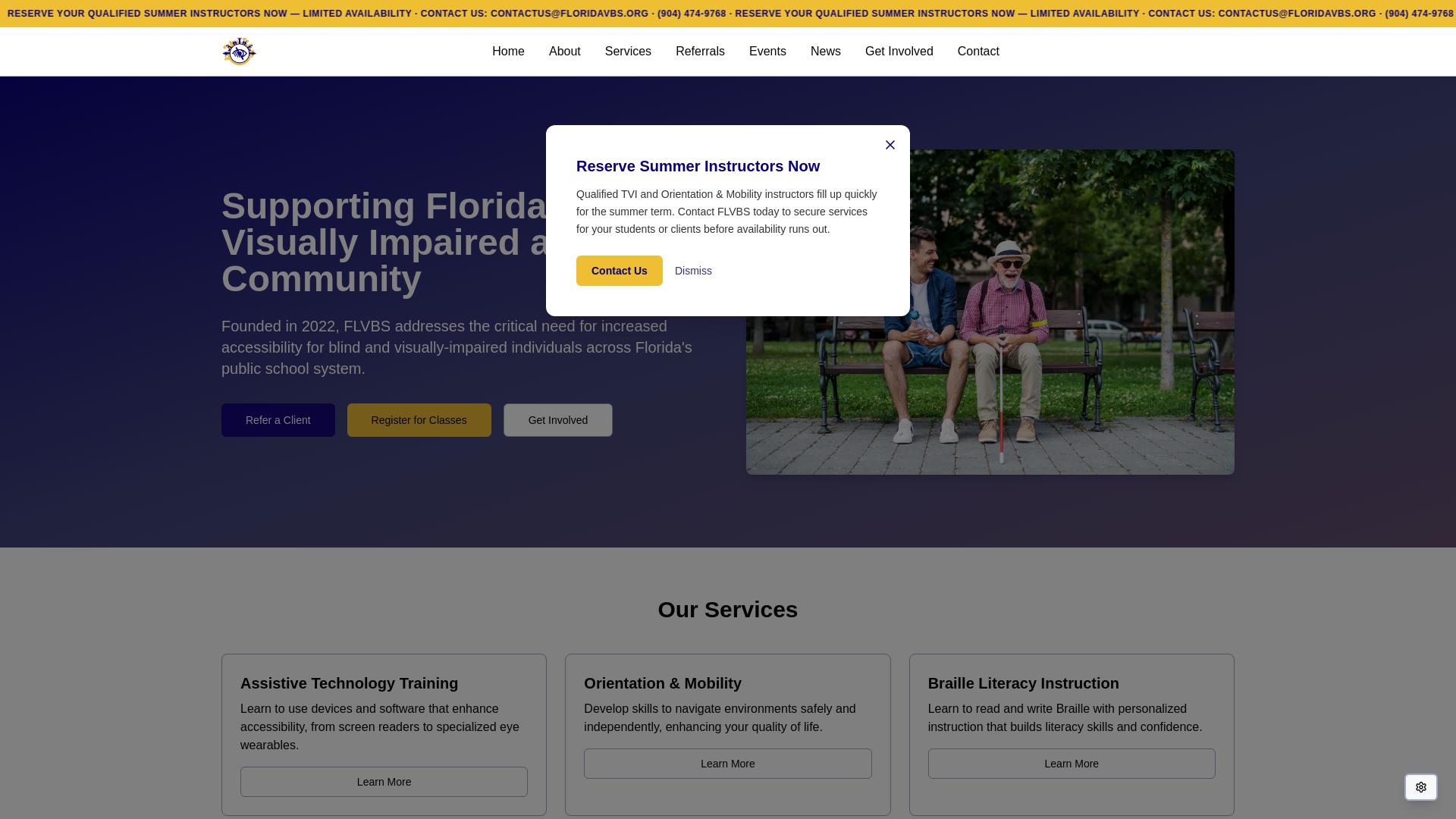FLVBS - Florida Visually Impaired and Blind Services