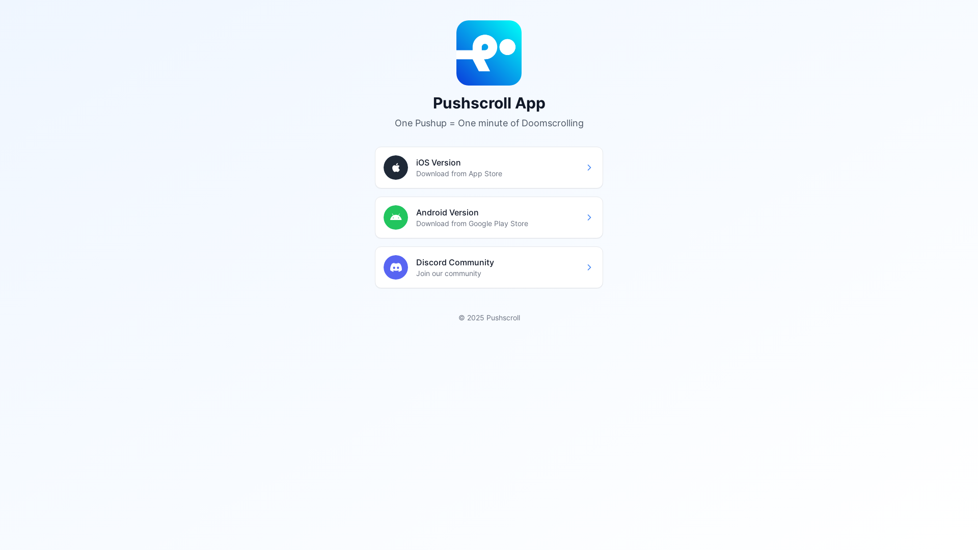 Pushscroll - Pushups against Doomscroll