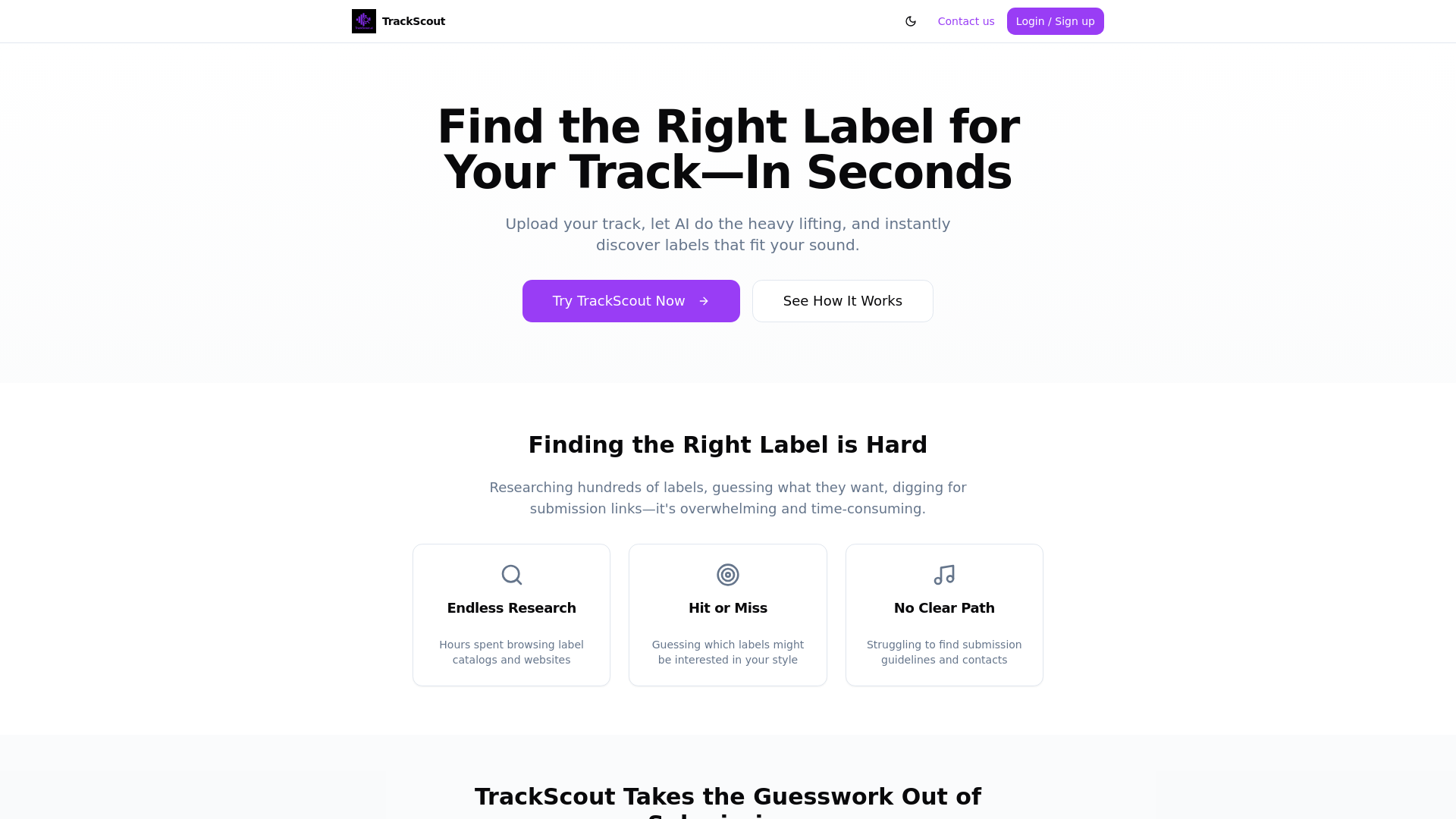 AI Label Finder — Match Your Track to Record Labels