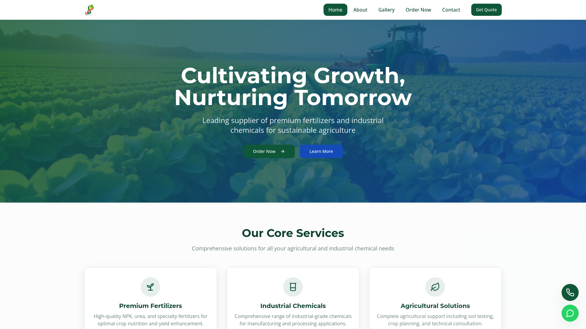 HP Chemicals and Fertilizers - Cultivating Growth, Nurturing Tomorrow