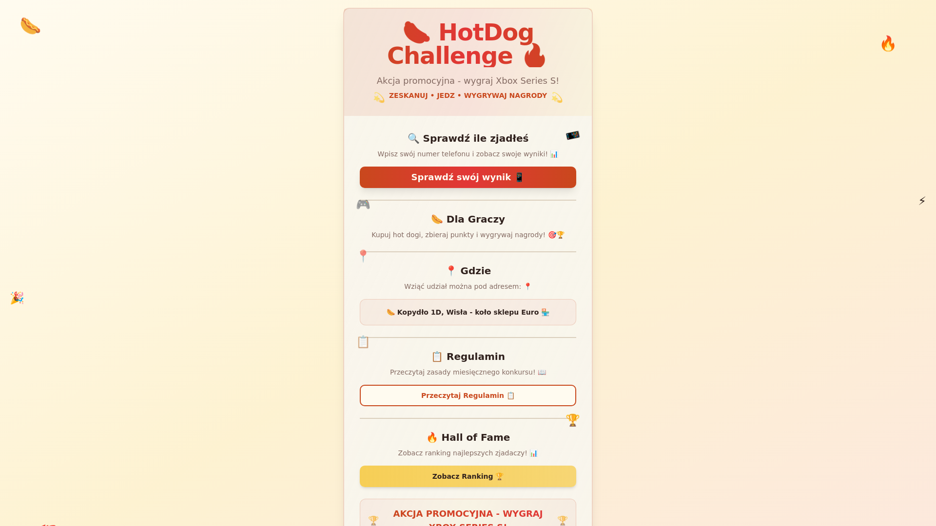 🌭 HotDog System - Kody na Hot-Dogi