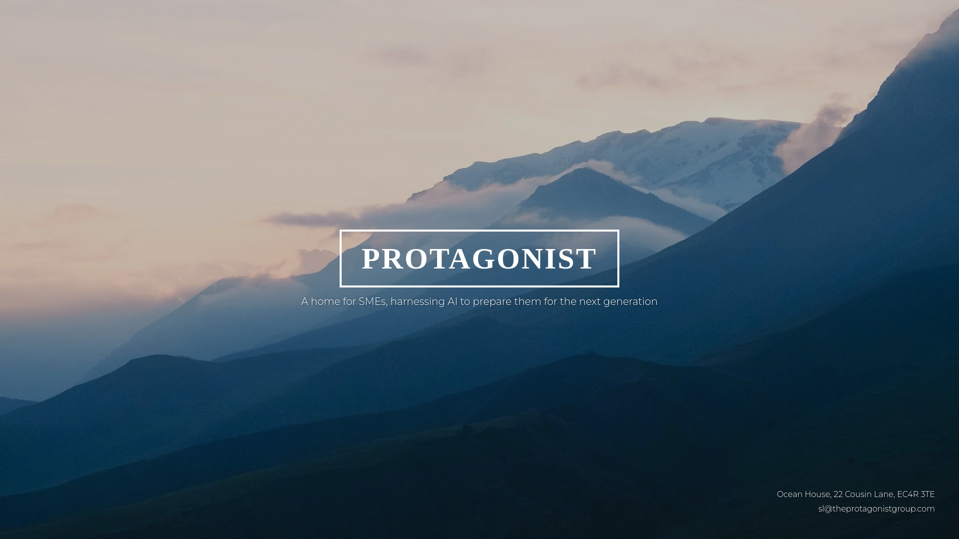 PROTAGONIST - A home for SMEs