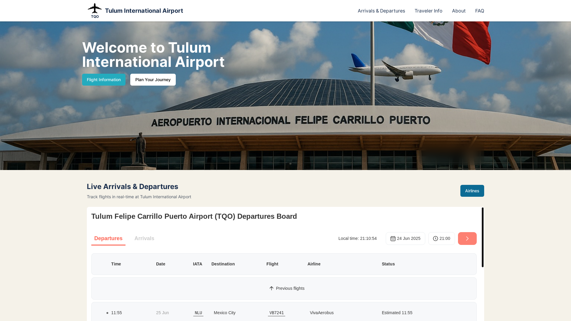 TulumAirport.mx | Tulum International Airport (TQO)