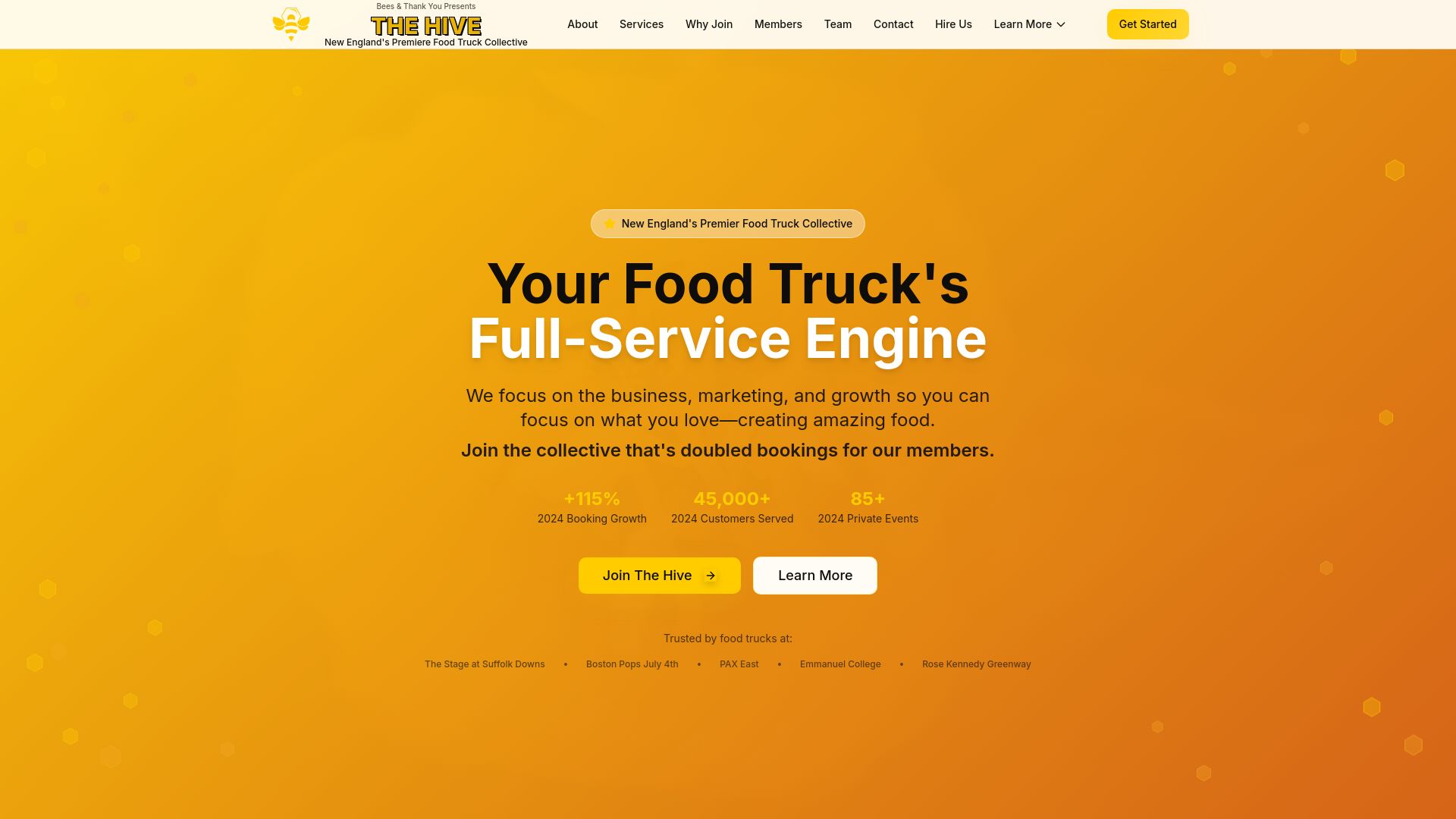 The Hive Food Truck Collective | New England's Premier Mobile Food ...