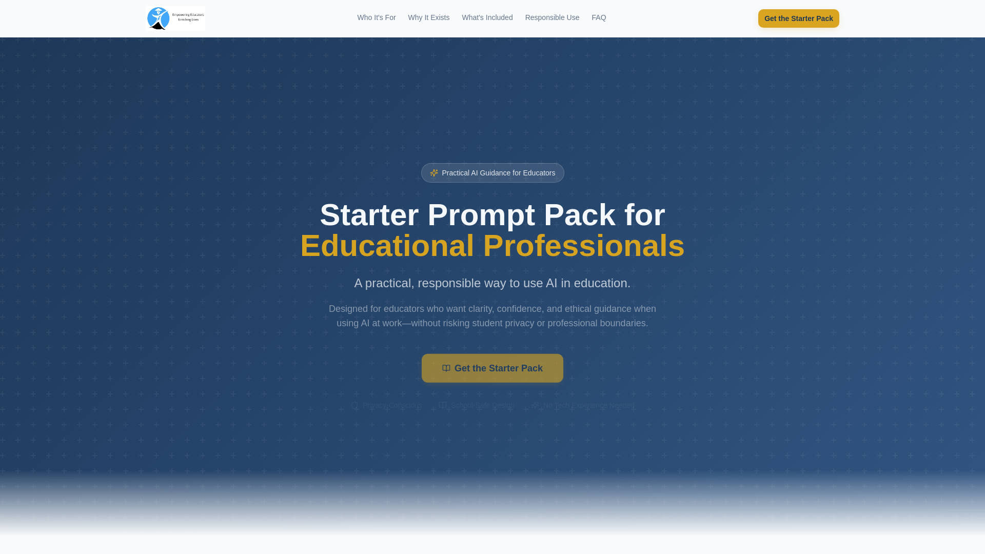 EduPromptPack - Starter Prompt Pack for Educational Professionals