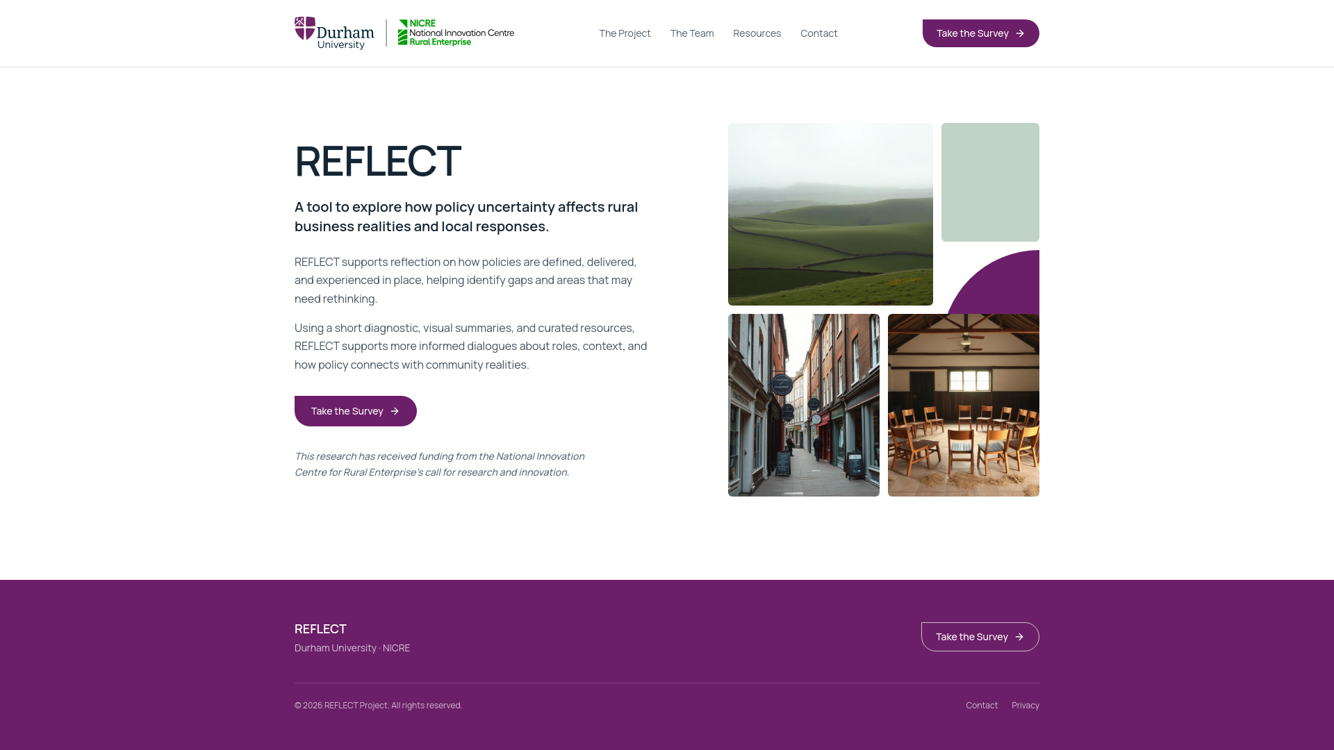 REFLECT — Rural Enterprise Framework for Local Engagement, Capability ...