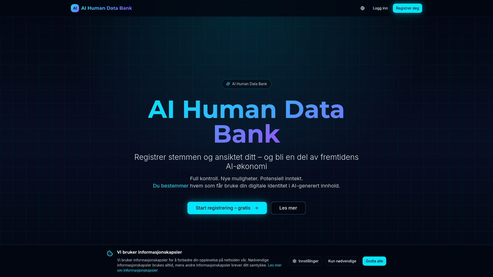 AI Human Data Bank – Registrer din digitale identitet i AI-alderen
