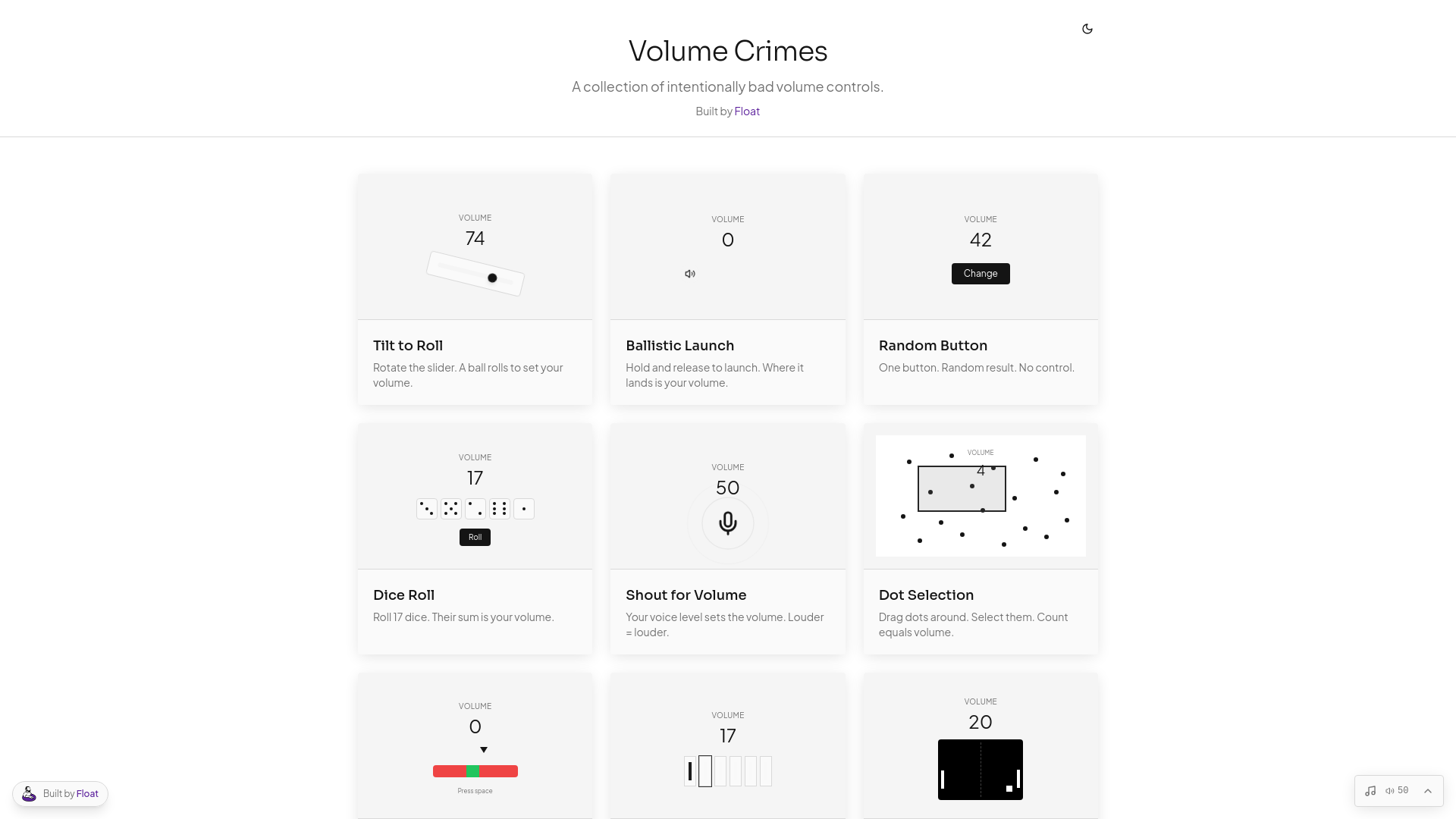 Volume Crimes