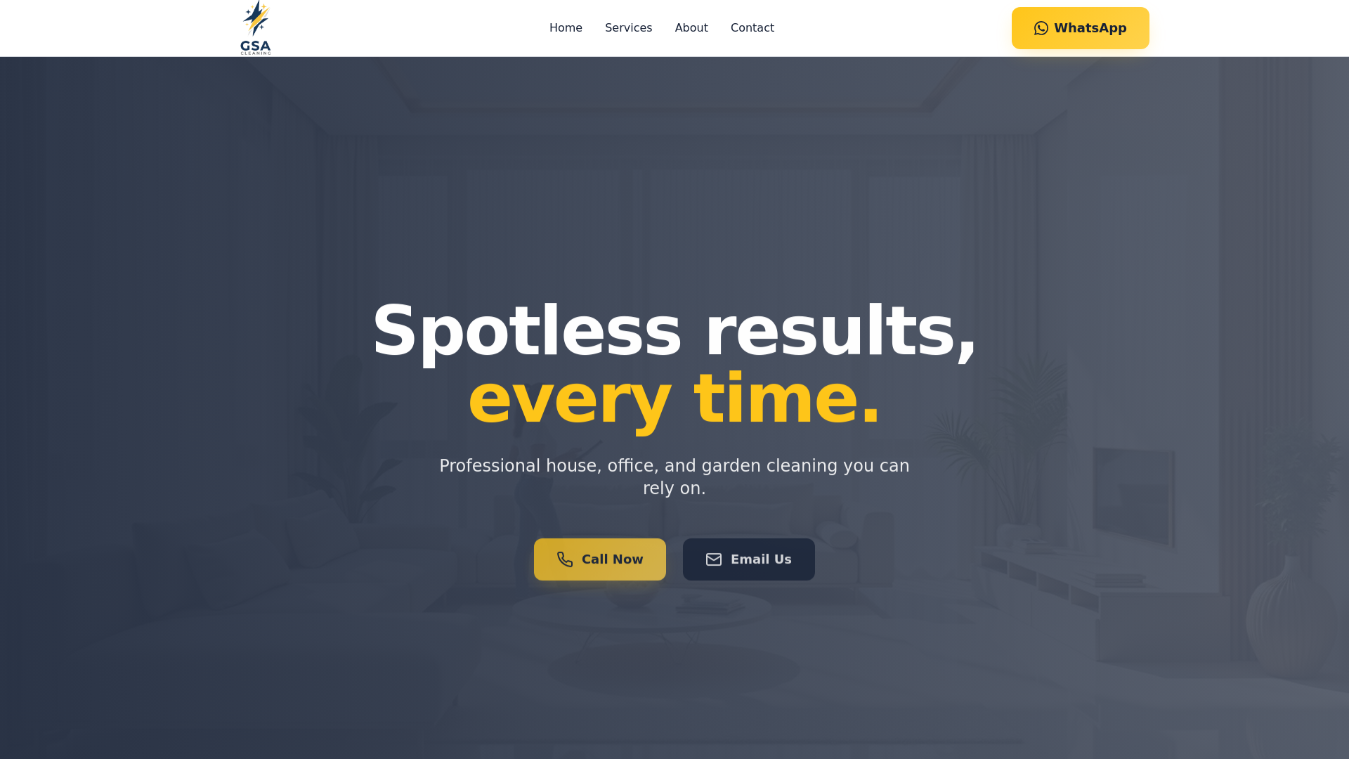 GSA Cleaning – Professional Cleaning Services