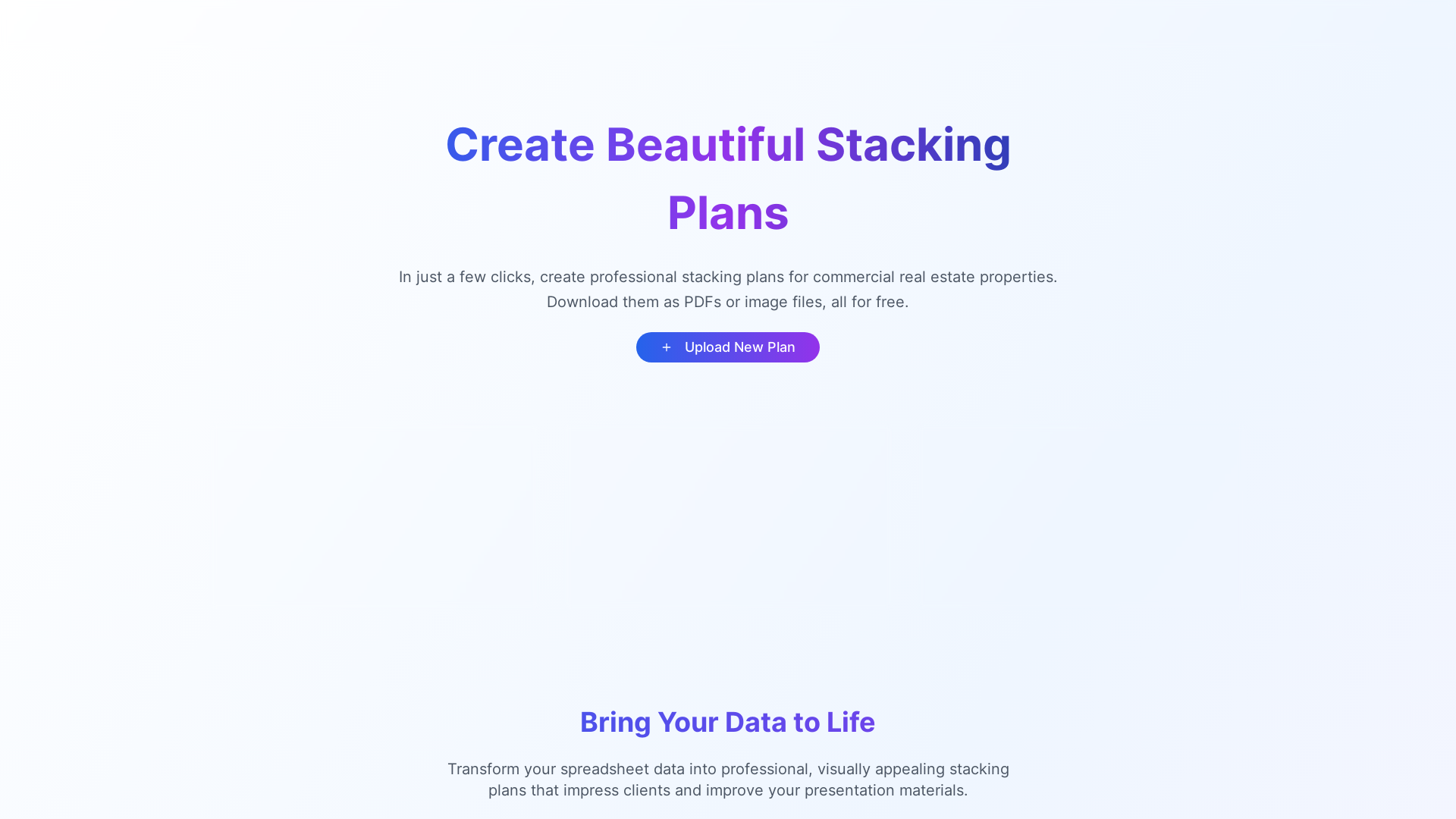 Create Free Commercial Real Estate Stacking Plans | FreeStackingPlan