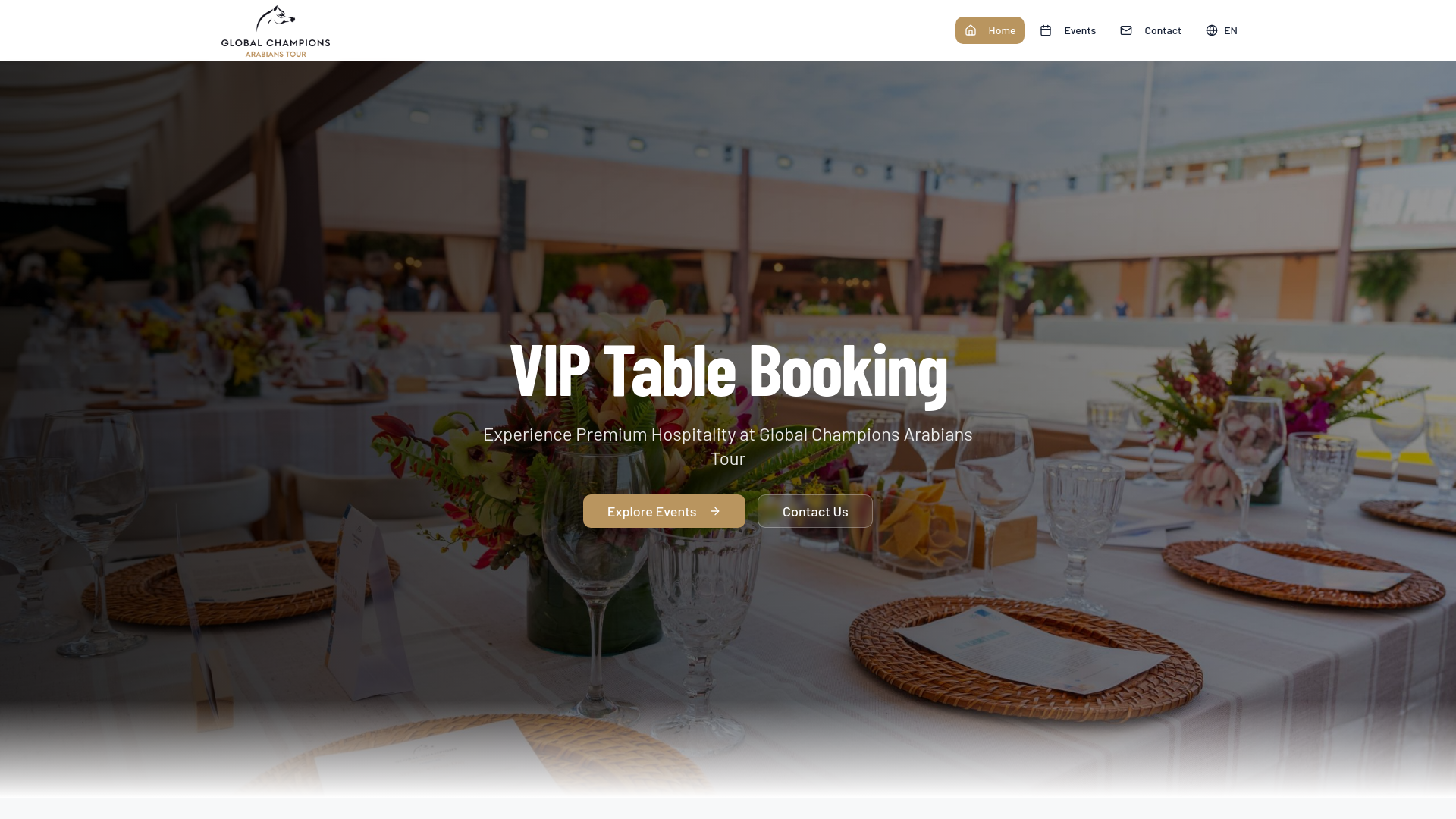 GCAT Booking - Premium VIP Table Reservations