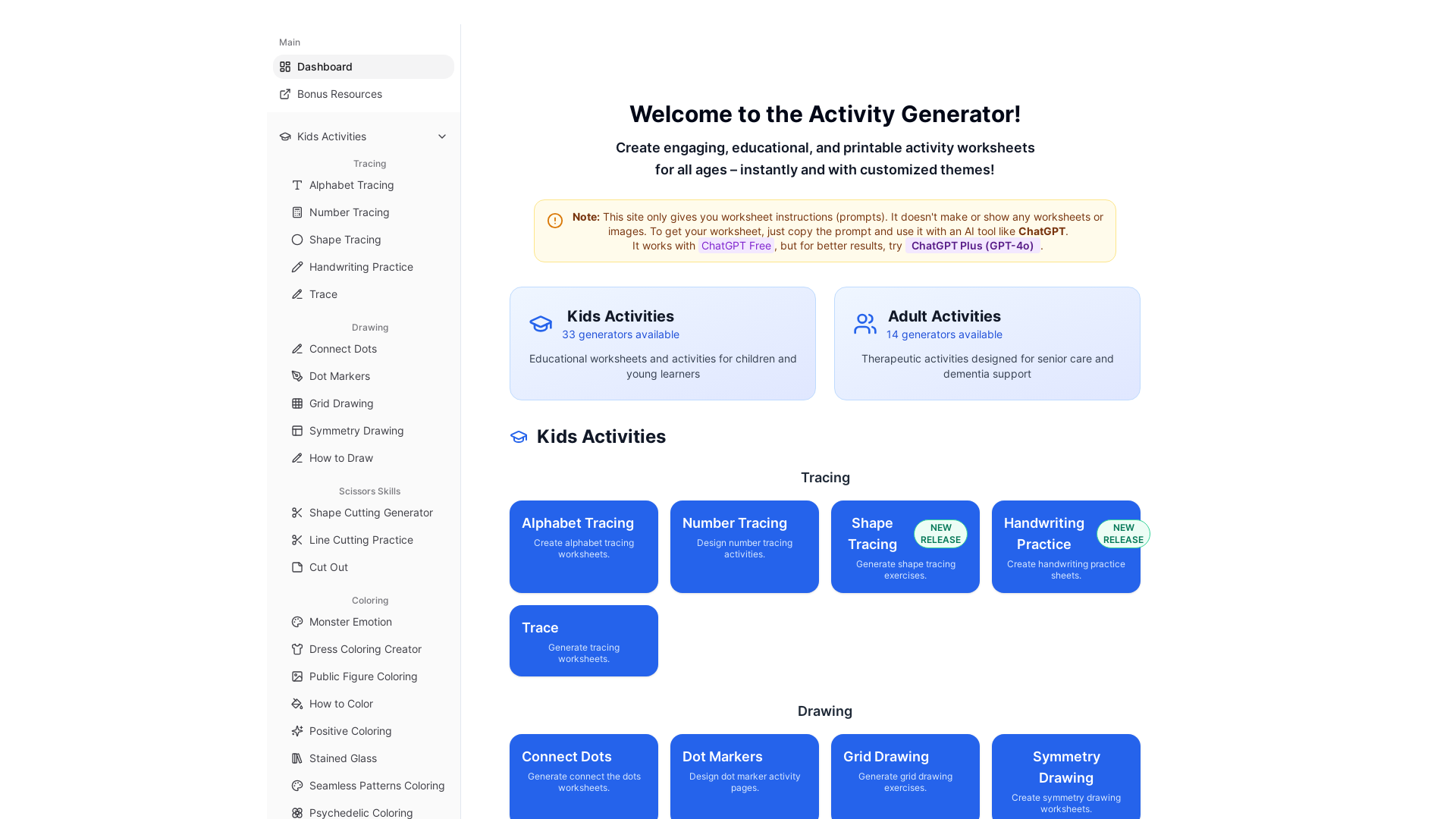Activity Generator