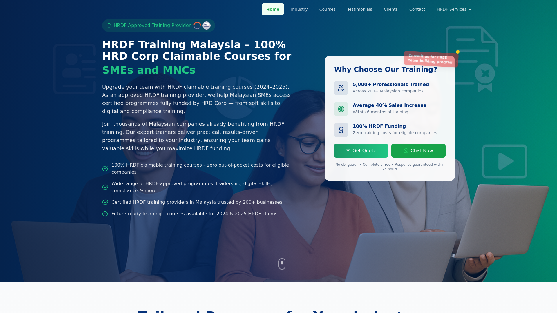 HRDF Training Malaysia | Claimable HRD Corp Courses 2024-2025
