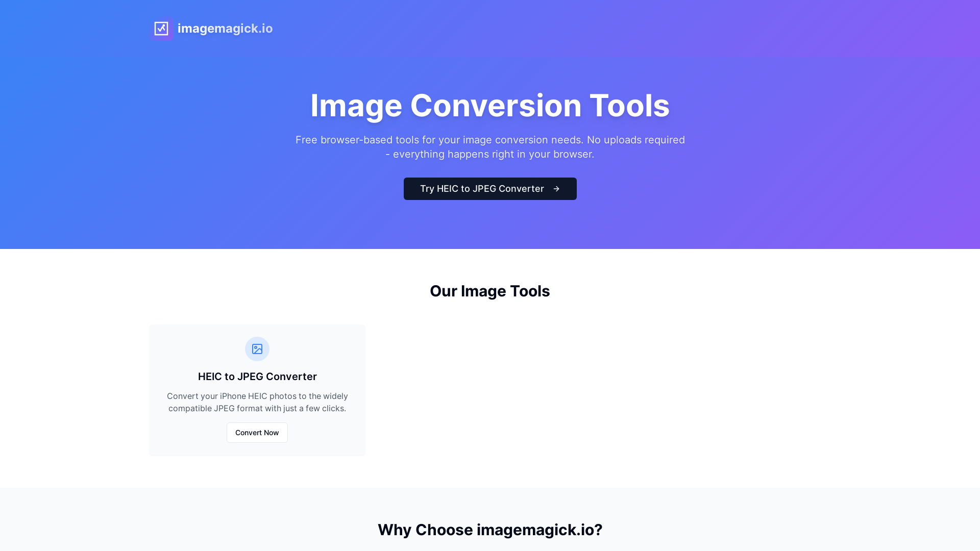 imagemagick.io | Free Online Image Converters
