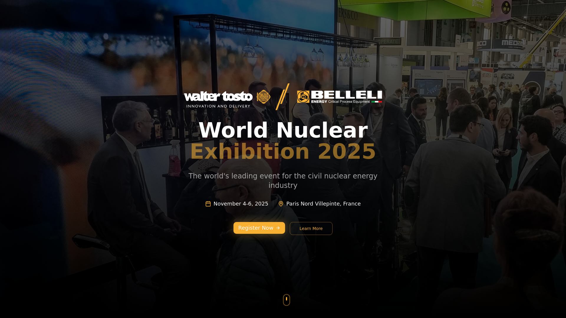 World Nuclear Exhibition 2025 Invitation - Paris