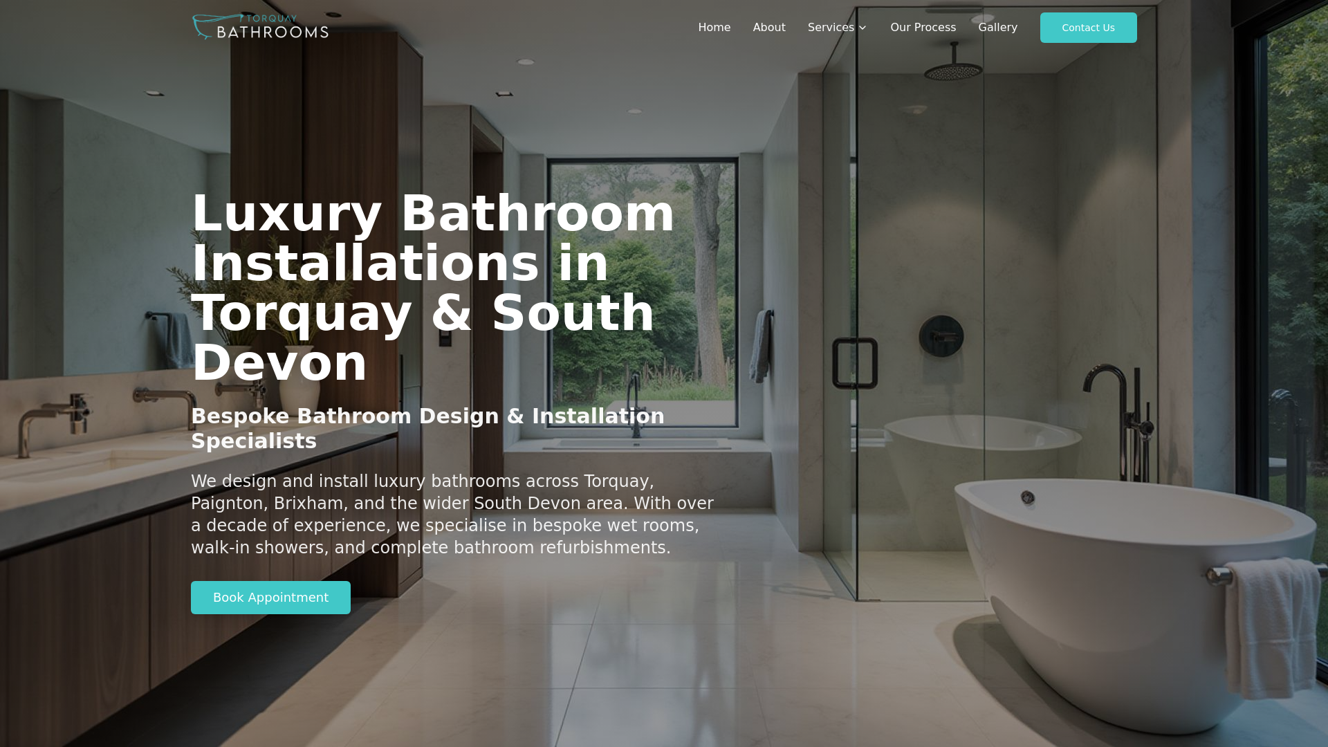 Bathroom Fitters Torquay | Luxury Installations South Devon