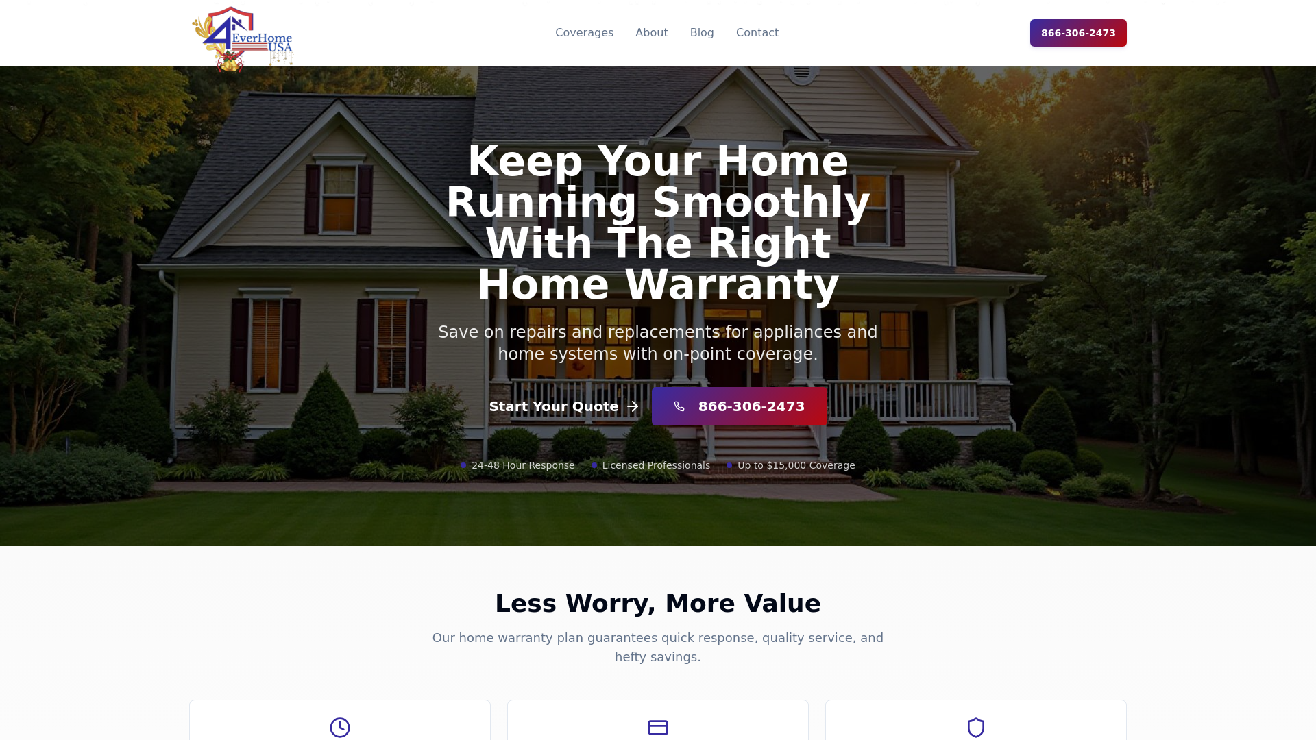 4EverHome USA - Home Warranty Protection Plans