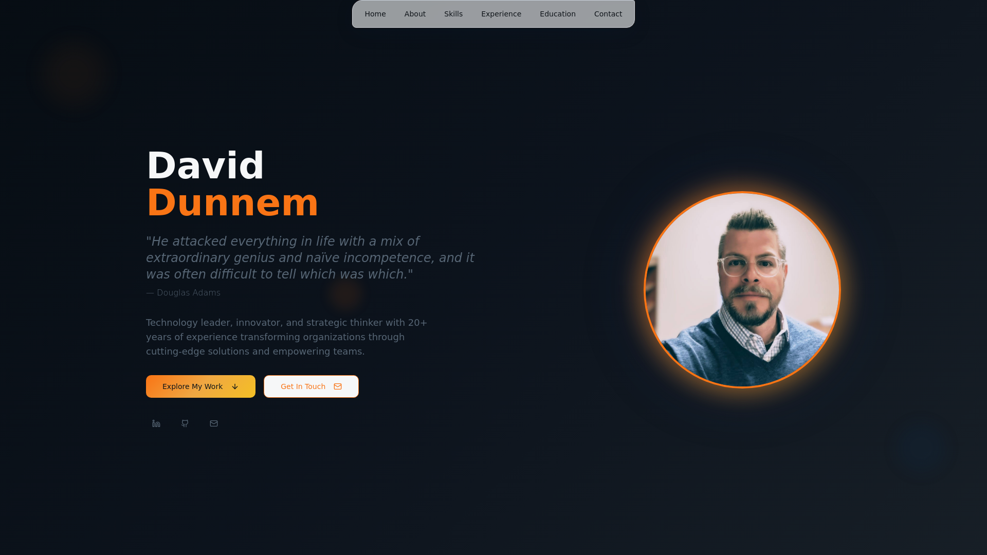 David Dunnem - Technology Leader & Innovator