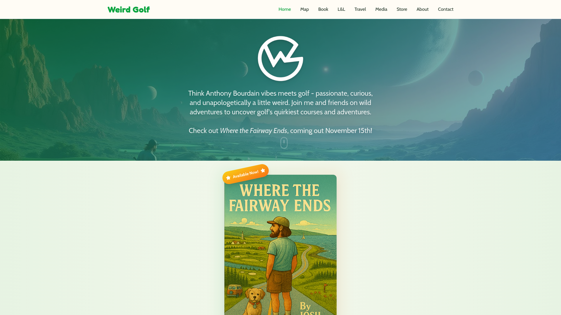 Weird Golf - Keep Golf Weird
