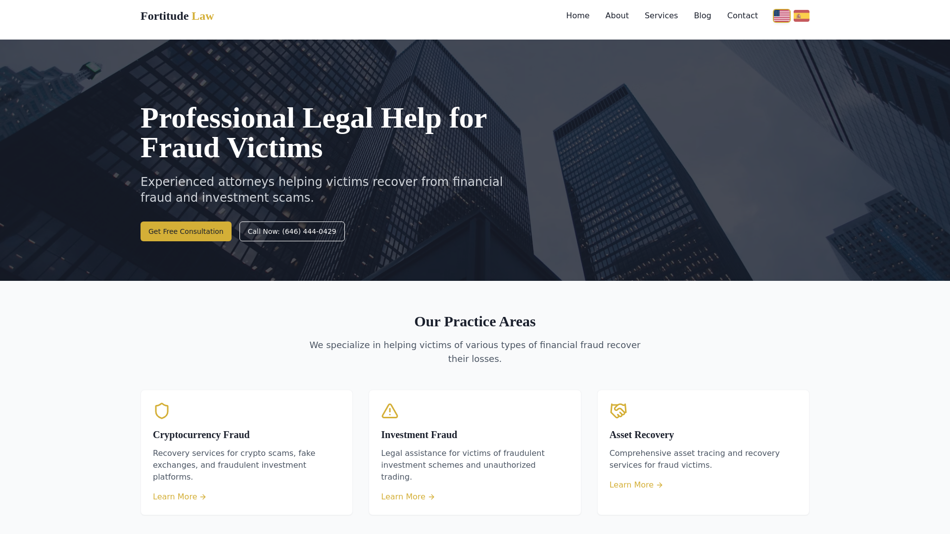 Fortitude Law - New York Fraud Recovery Attorneys