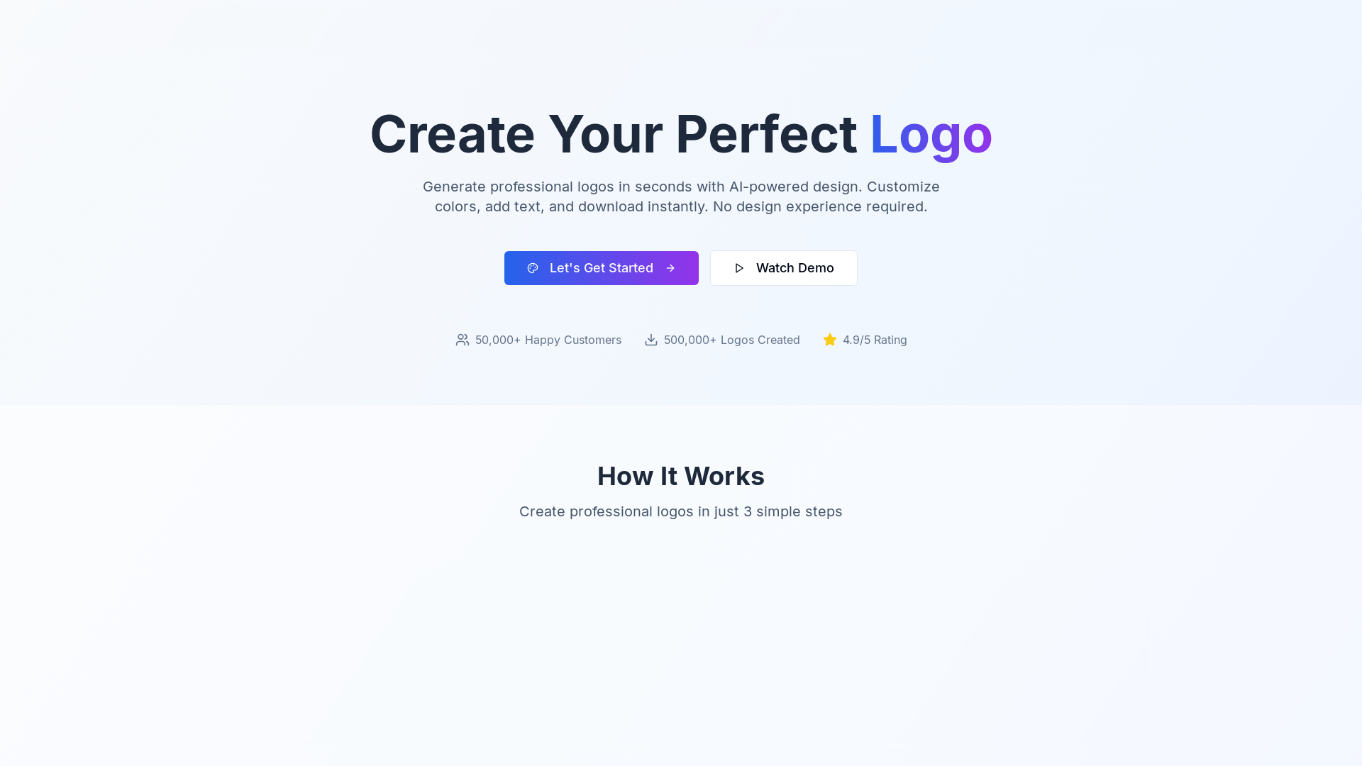 LogoCraft - AI Logo Generator
