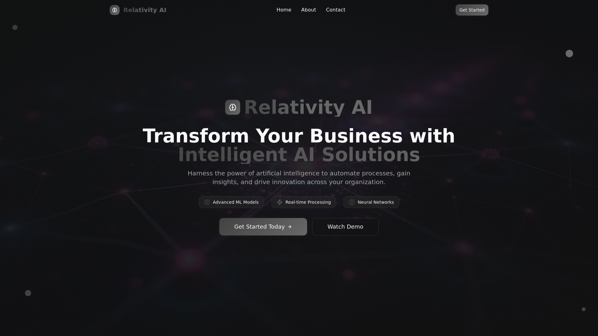 Relativity AI - Transform Your Business with Intelligent AI Solutions