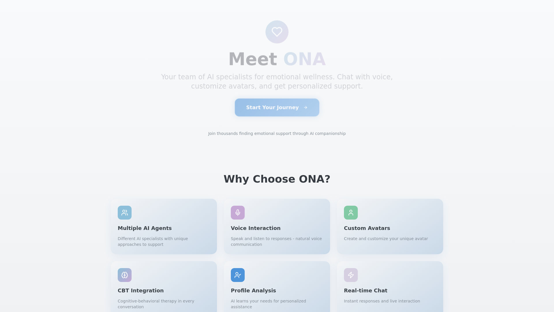 ONA Companion - Your Emotional AI Partner