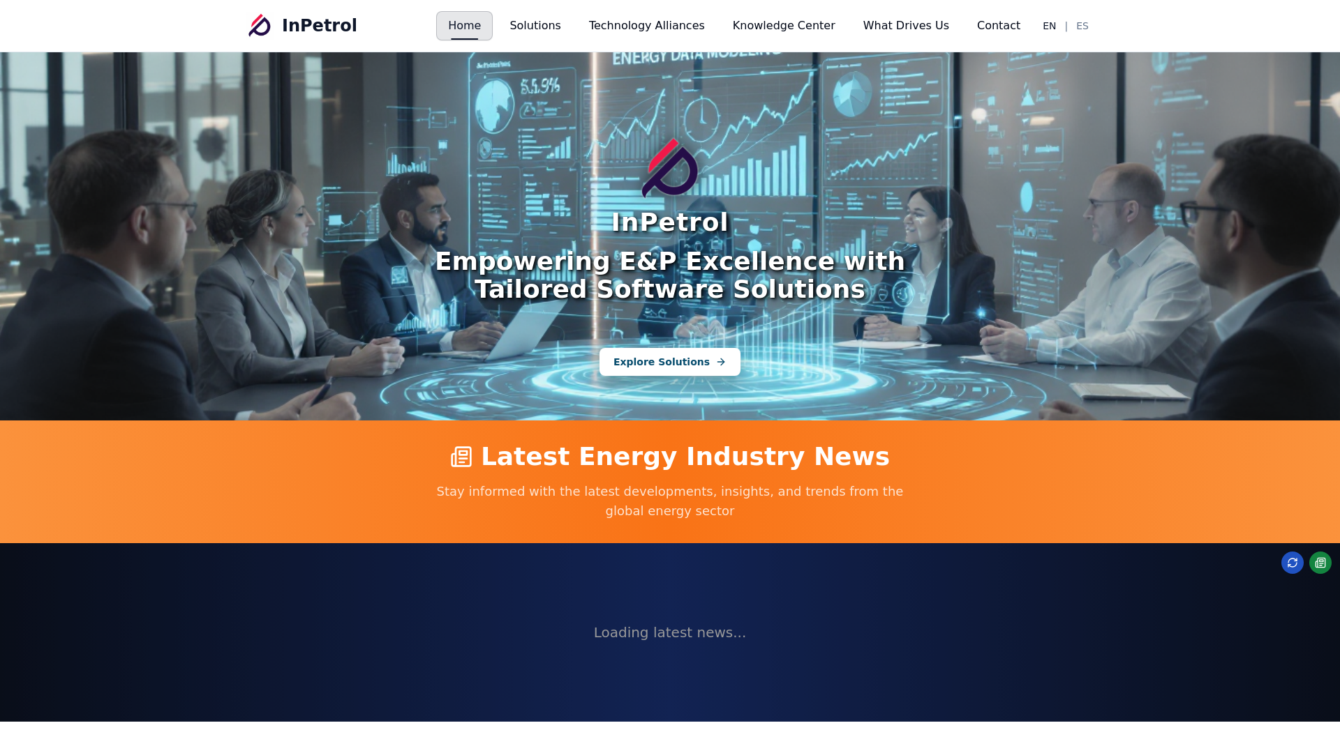 InPetrol - Innovated Petro Solutions | E&P Technology Solutions