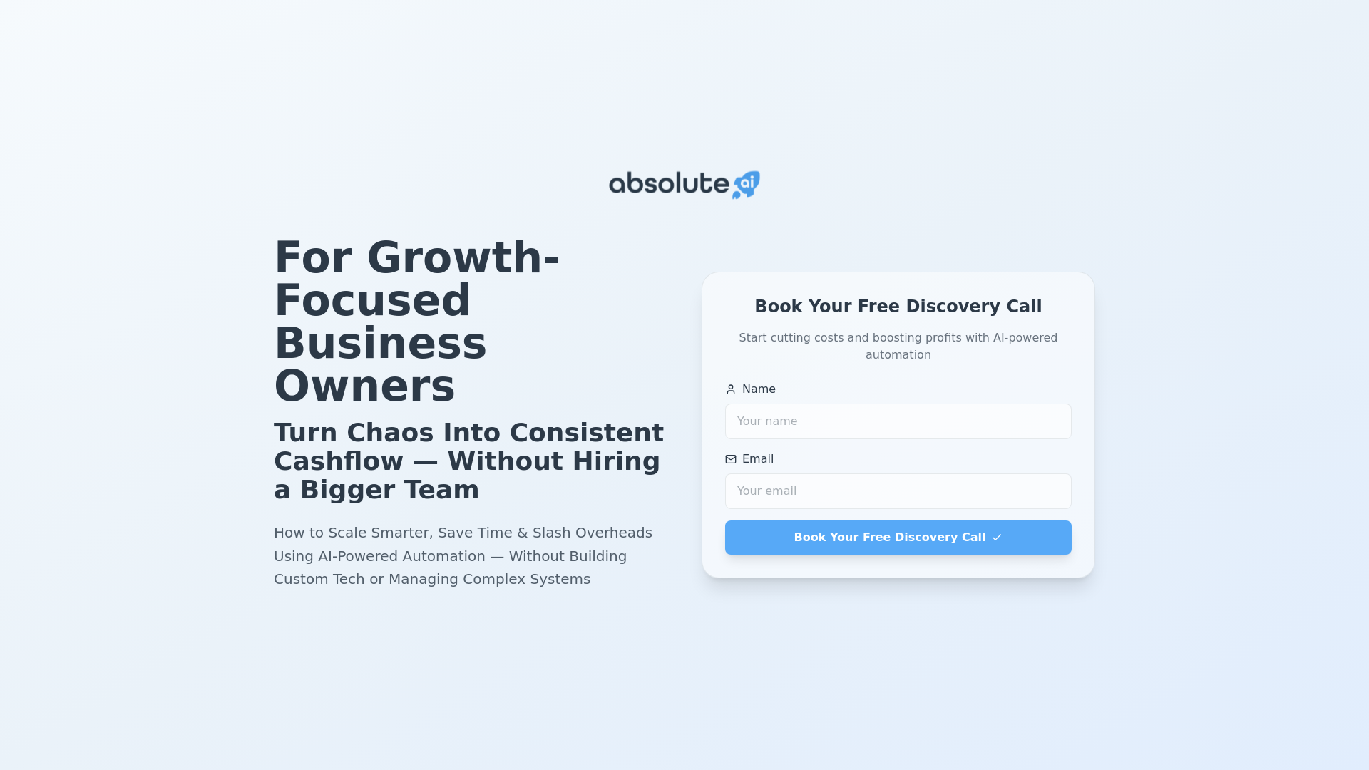 absolute.ai — coming soon