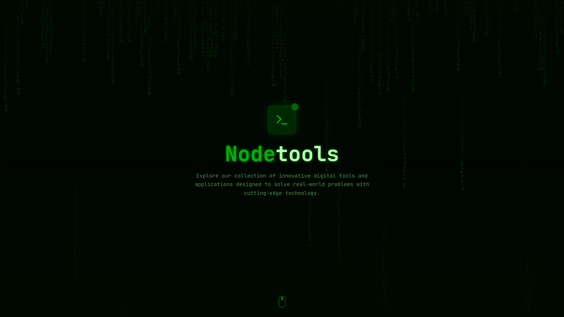 Nodetools - Digital Solutions Portfolio
