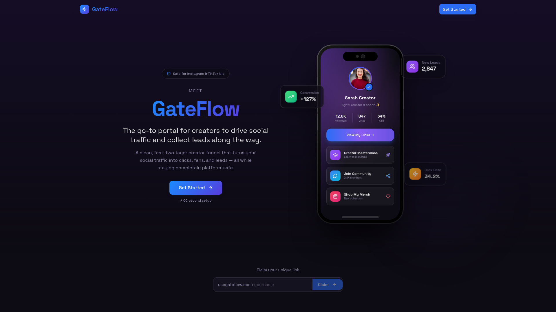 GateFlow - Your Traffic. Your Gateway.