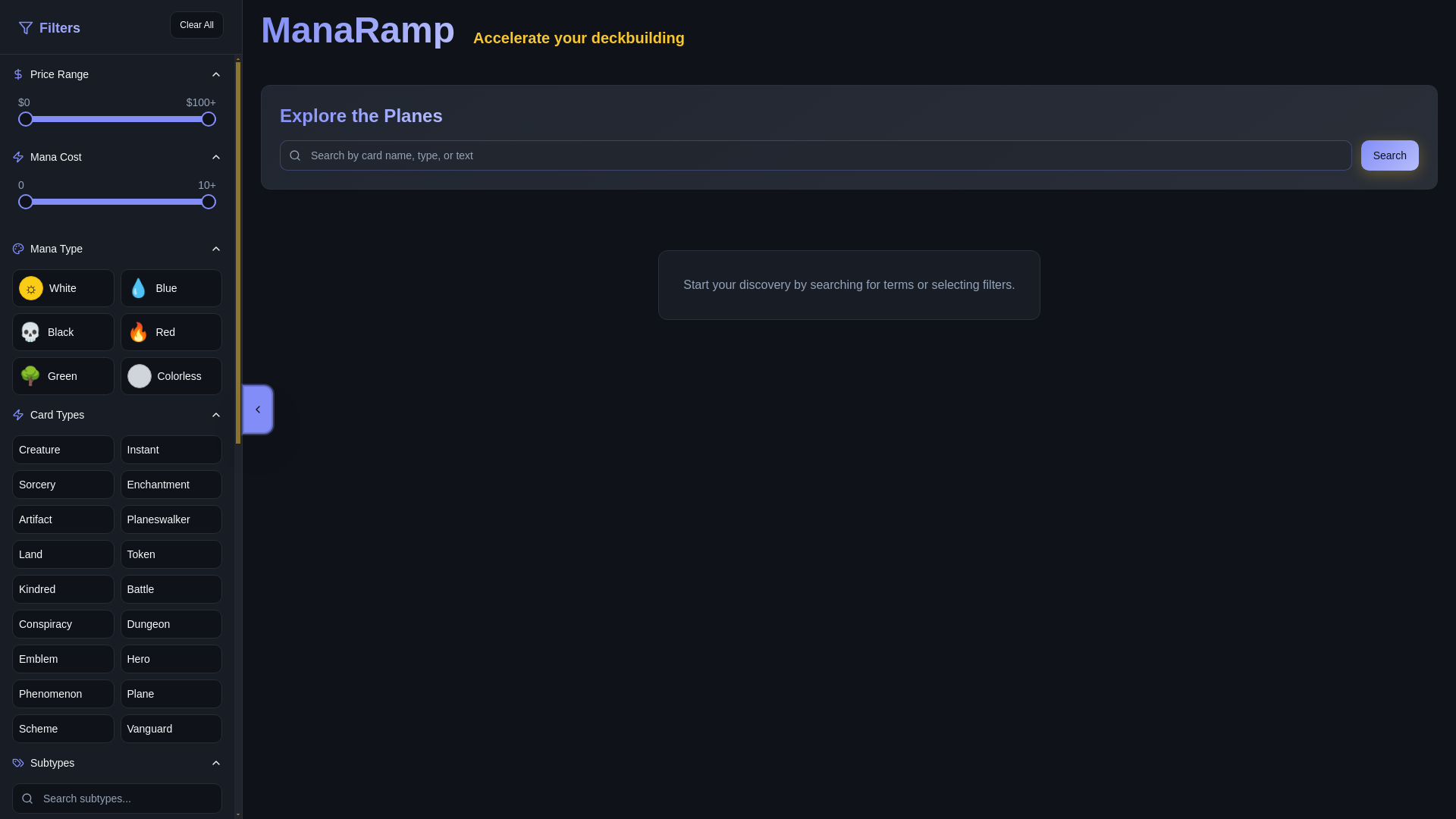 MTG Multiverse - AI-Powered Card Search