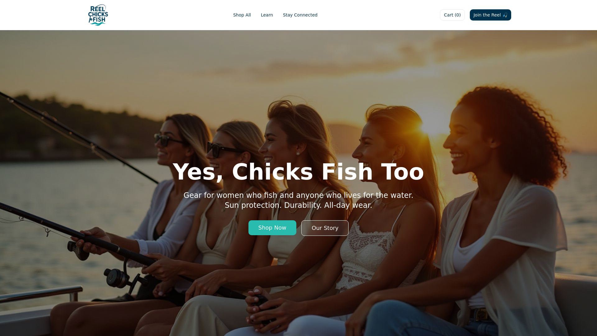 Reel Chicks Fish - Fishing Apparel for Women