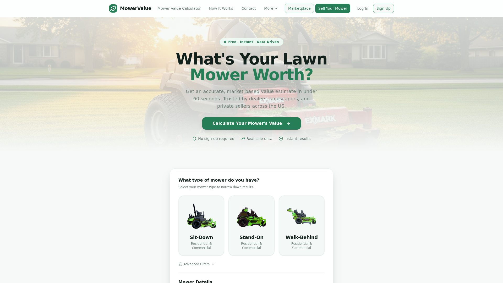 Exmark Mower Values 2026 — Resale Price Guide | MowerValue
