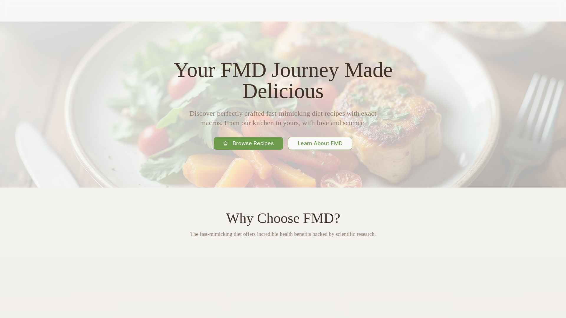 EasyFMD - Your FMD Journey Made Delicious