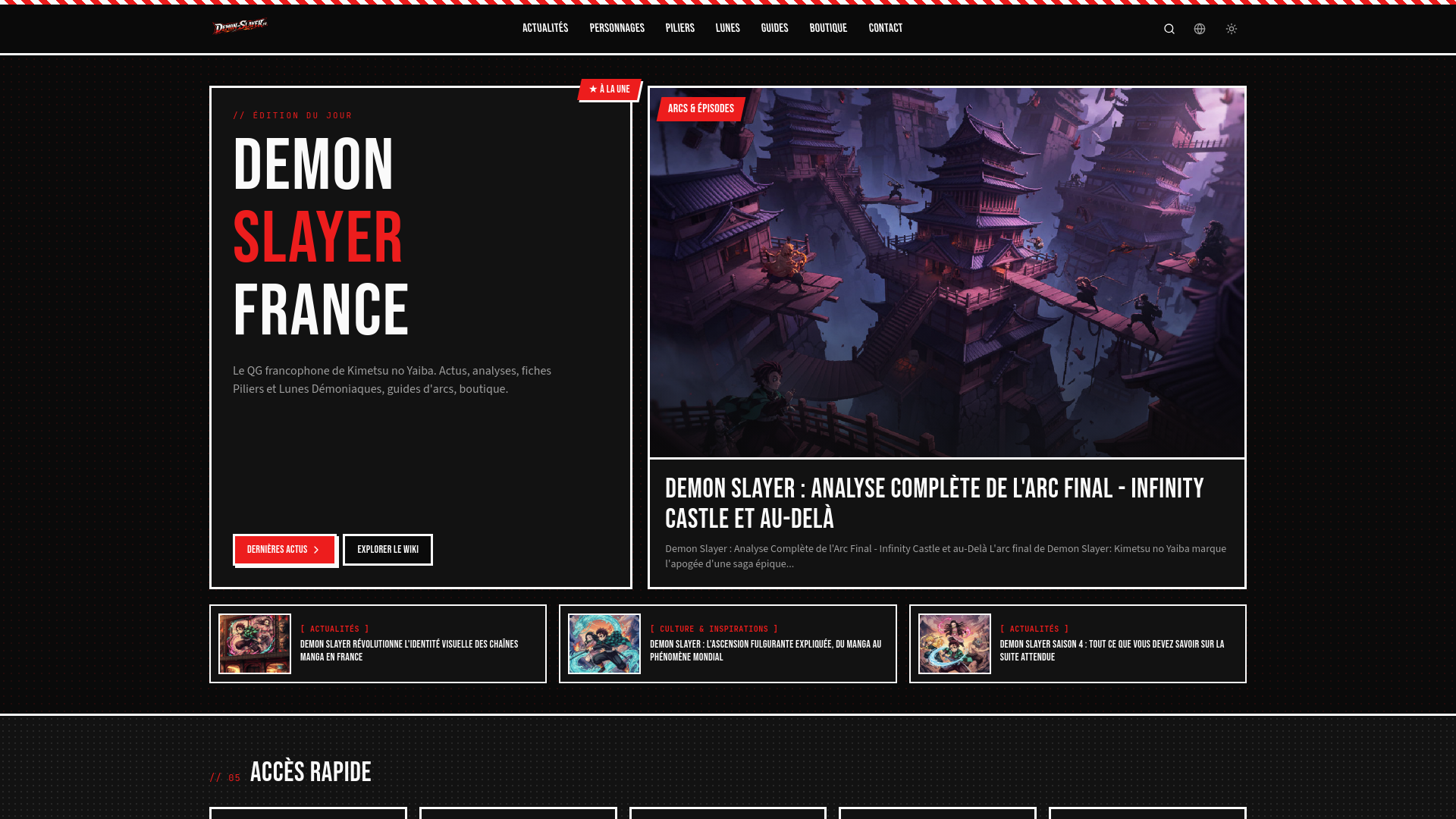 Demon Slayer France — Wiki, Guides & Actualités Kimetsu no Yaiba