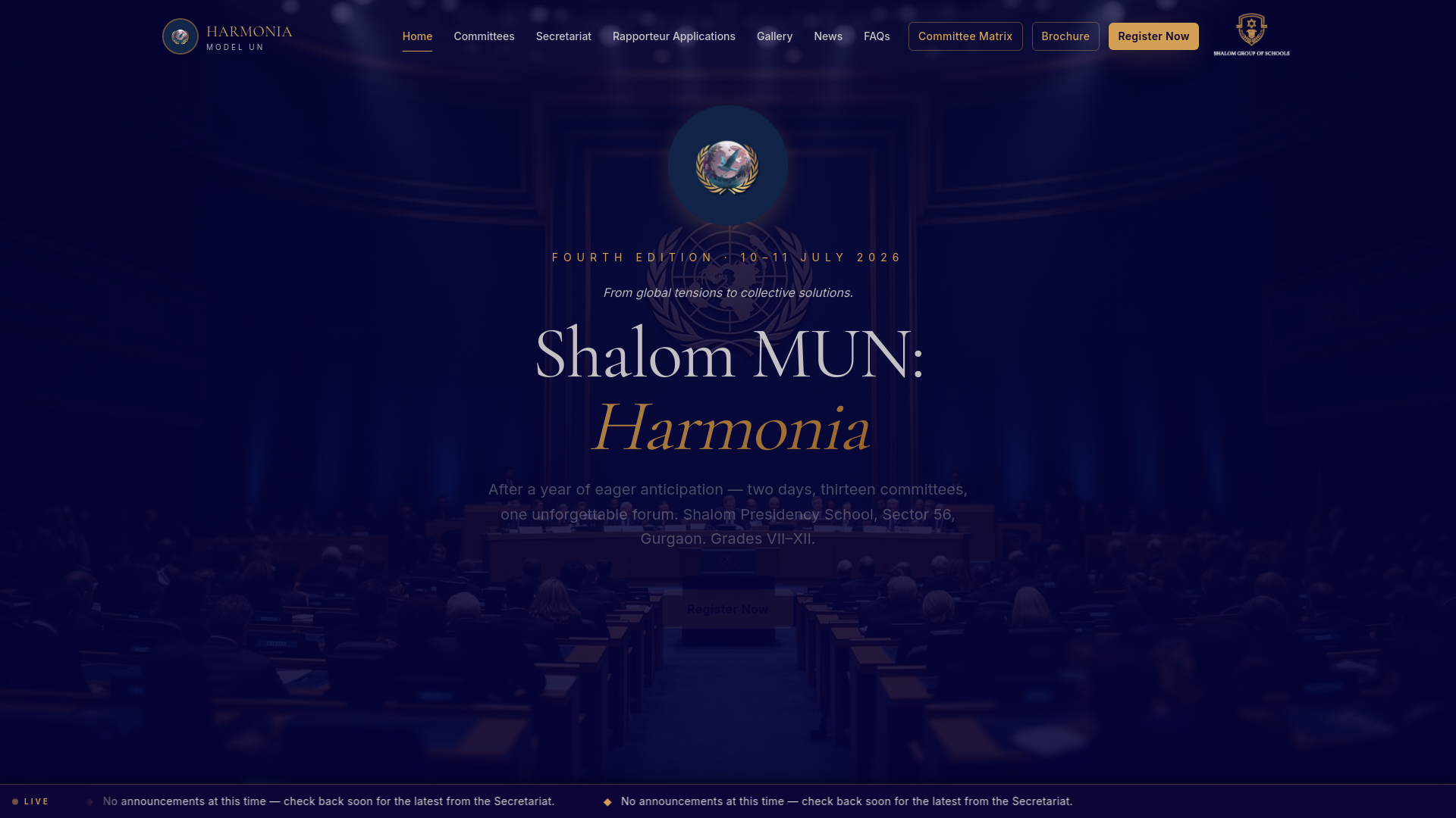 Gallery — Harmonia MUN