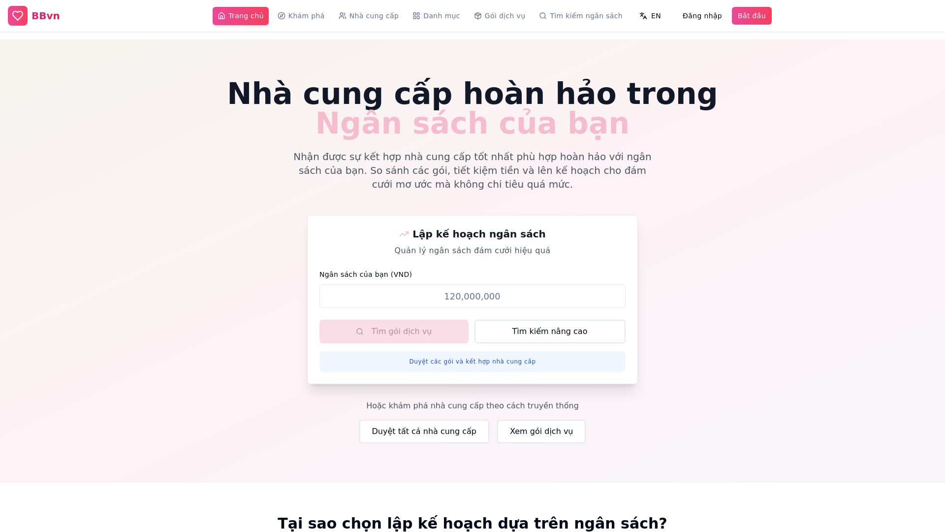 BBvn - Your Wedding Vendor Platform