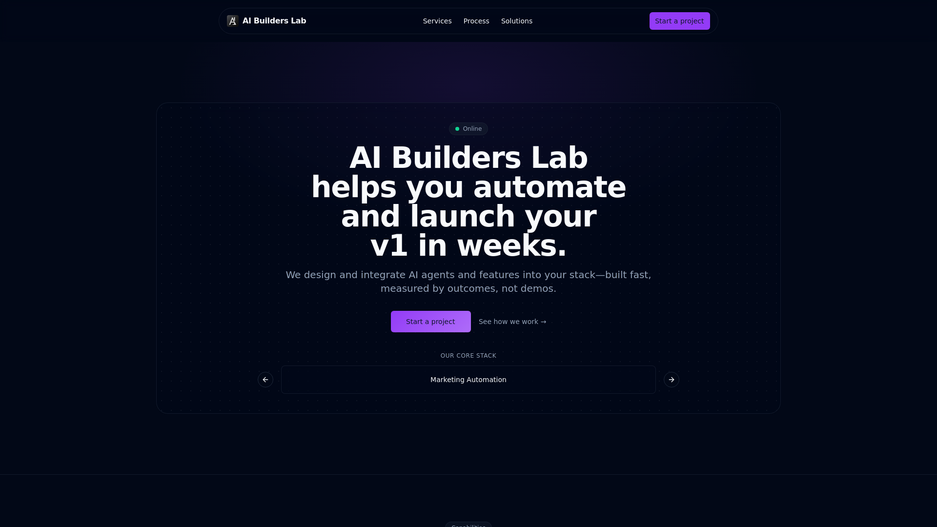 AI Builders Lab