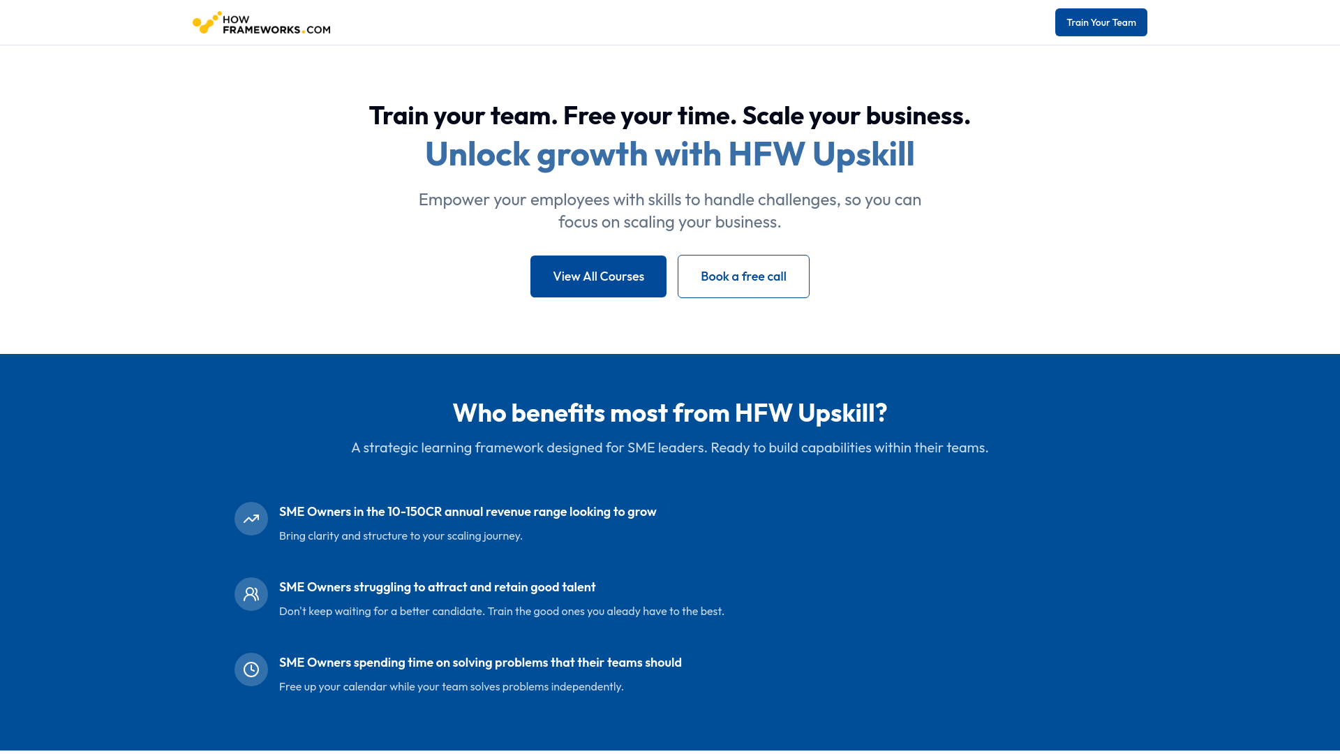 Unlock your true potential with HFW Upskill.