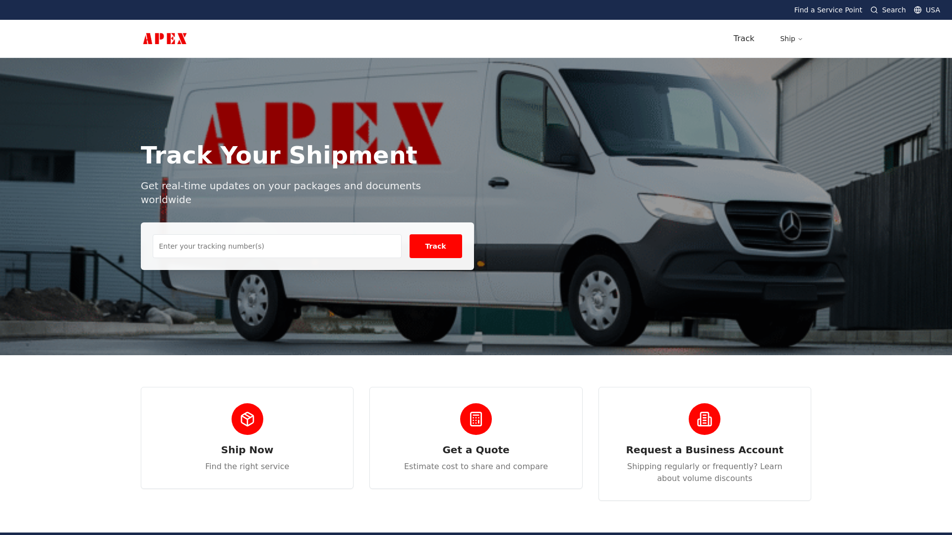 Apex Express - Secure Shipping Solutions